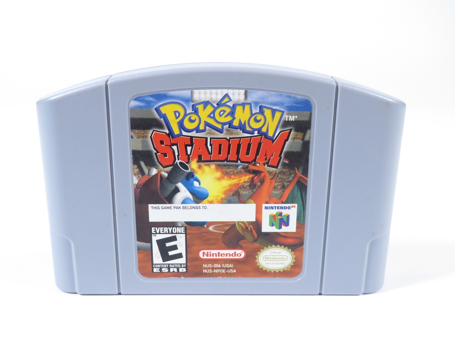 Pokemon Stadium Video Game for the Nintendo 64