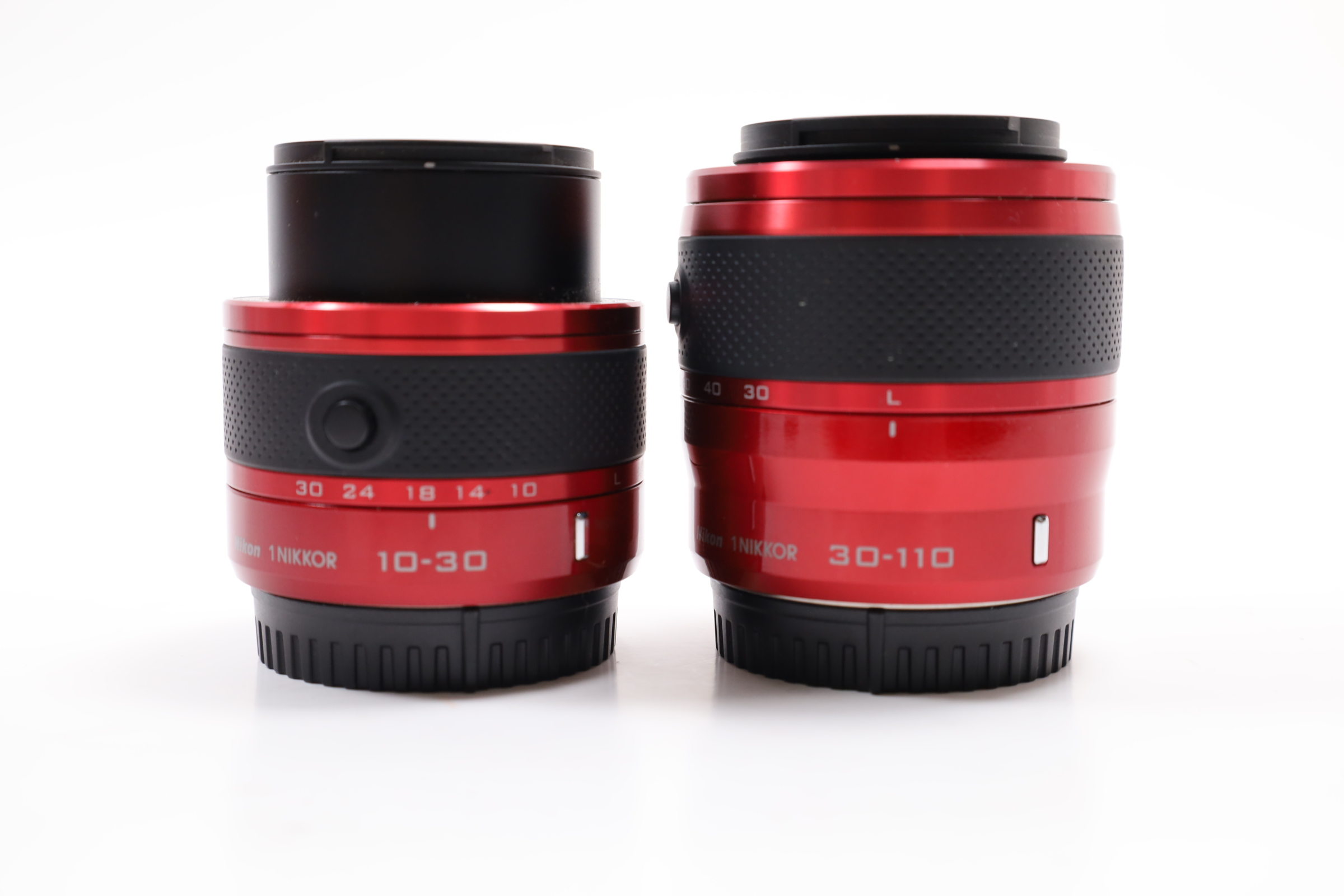 Nikon 1 J1 10.1MP 1080p Mirrorless Digital Camera - Red