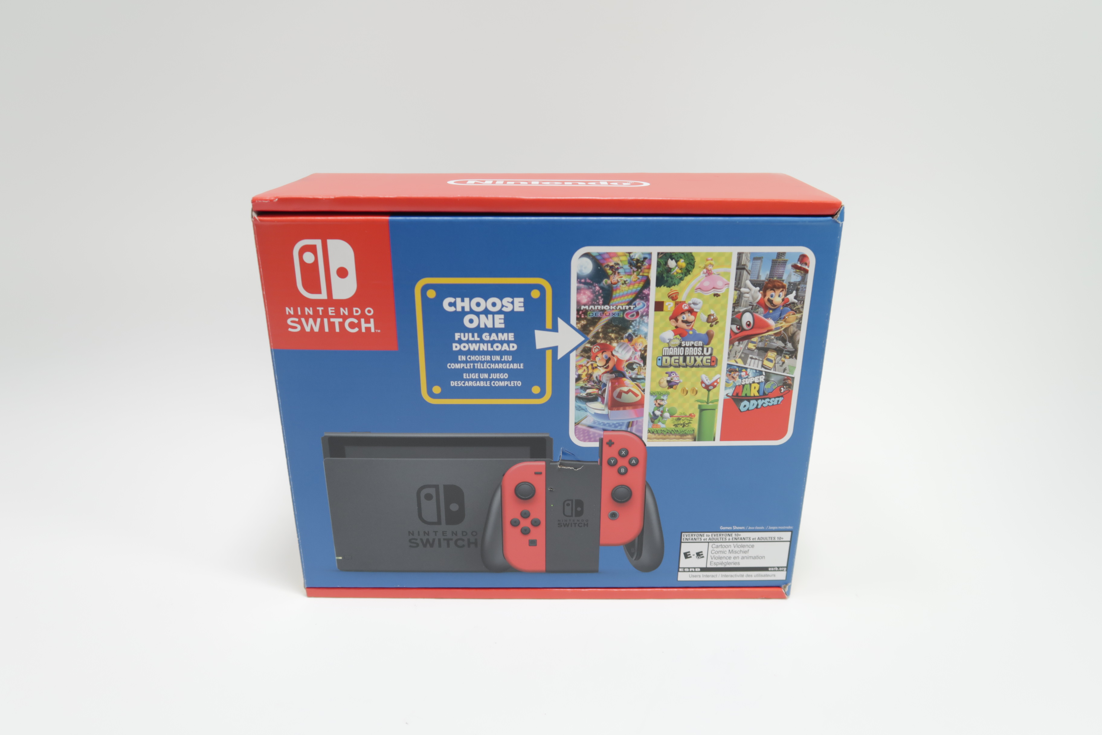 Nintendo HAC-001(-01) Switch Mario Choose One Bundle In Box 1444