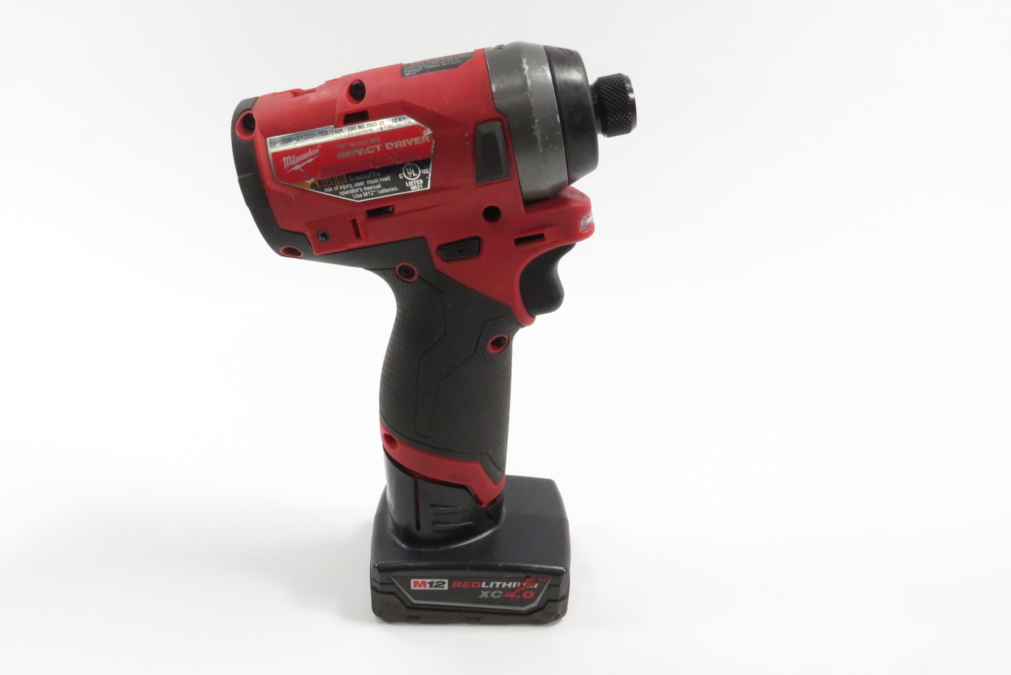 Milwaukee 2553-20 12V Lithium-Ion Brushless Cordless 1/4" Impact Driver