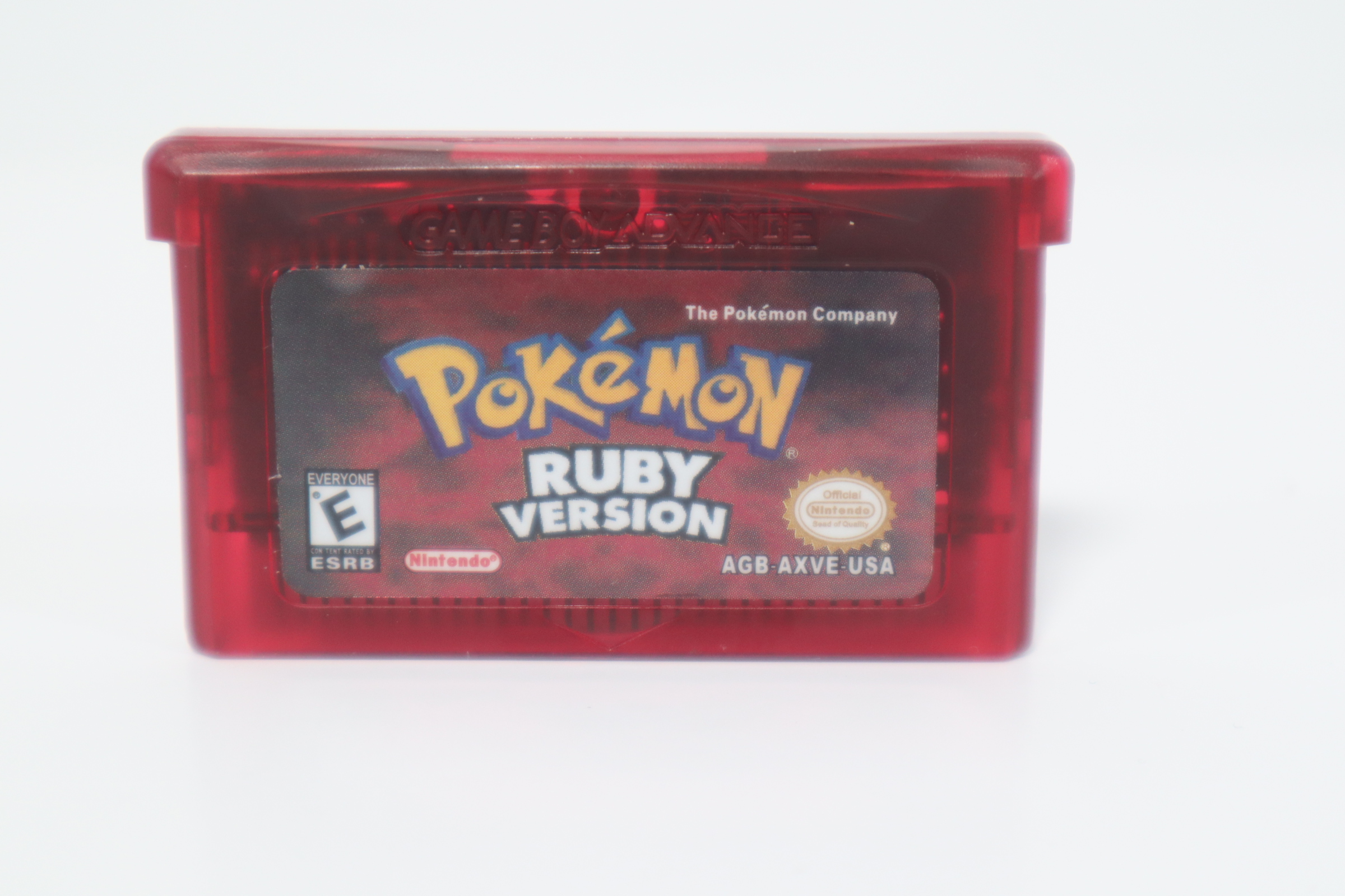Game Boy Advance Pokemon Ruby Version AGB-AXVE-USA Video Game Cartridge