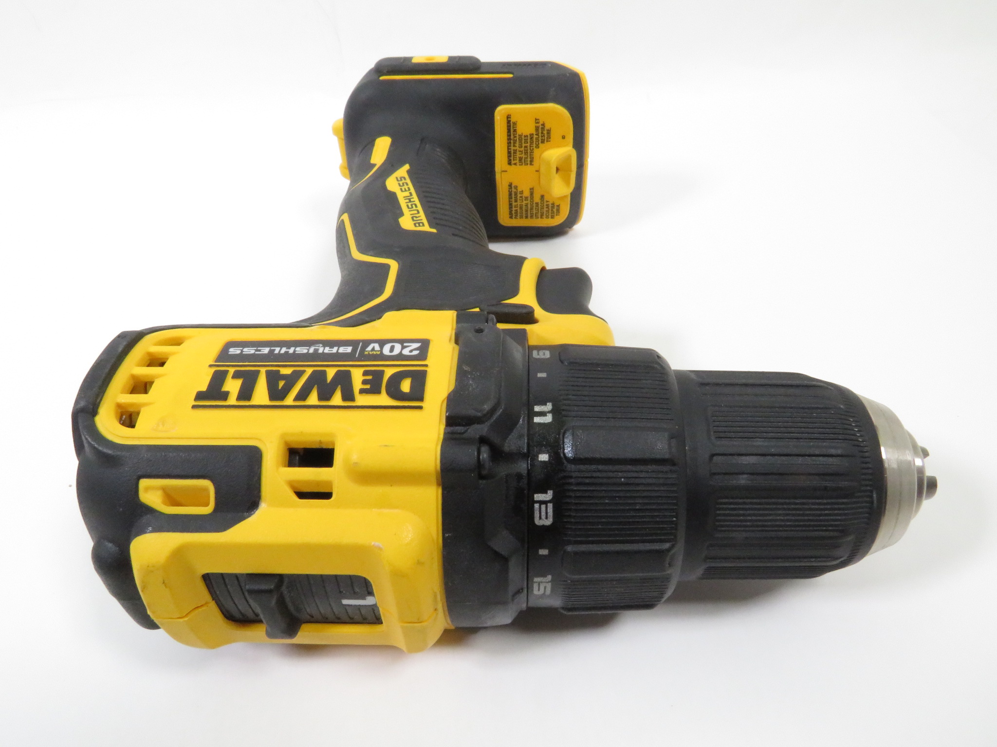 DeWalt DCD708 20V MAX Cordless Brushless Compact 1/2" Drill Driver