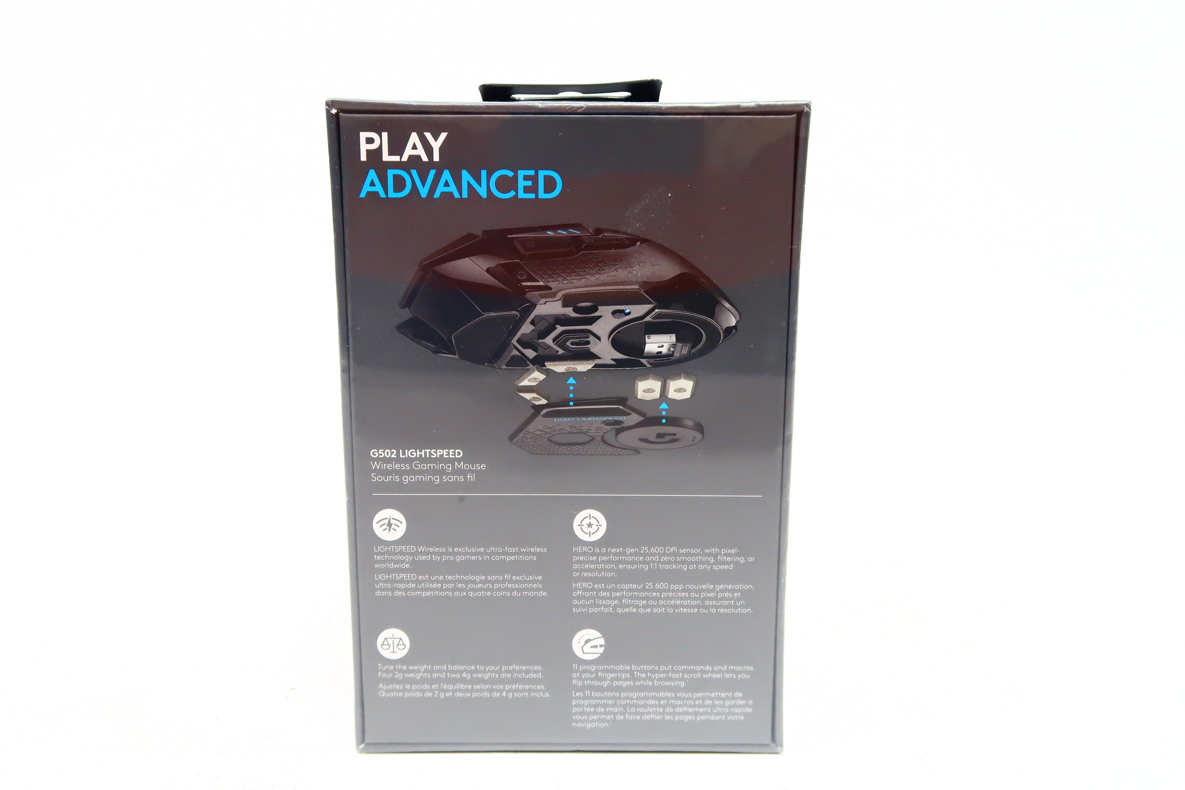 Logitech G502 Lightspeed Wireless Optical RGB Gaming Mouse