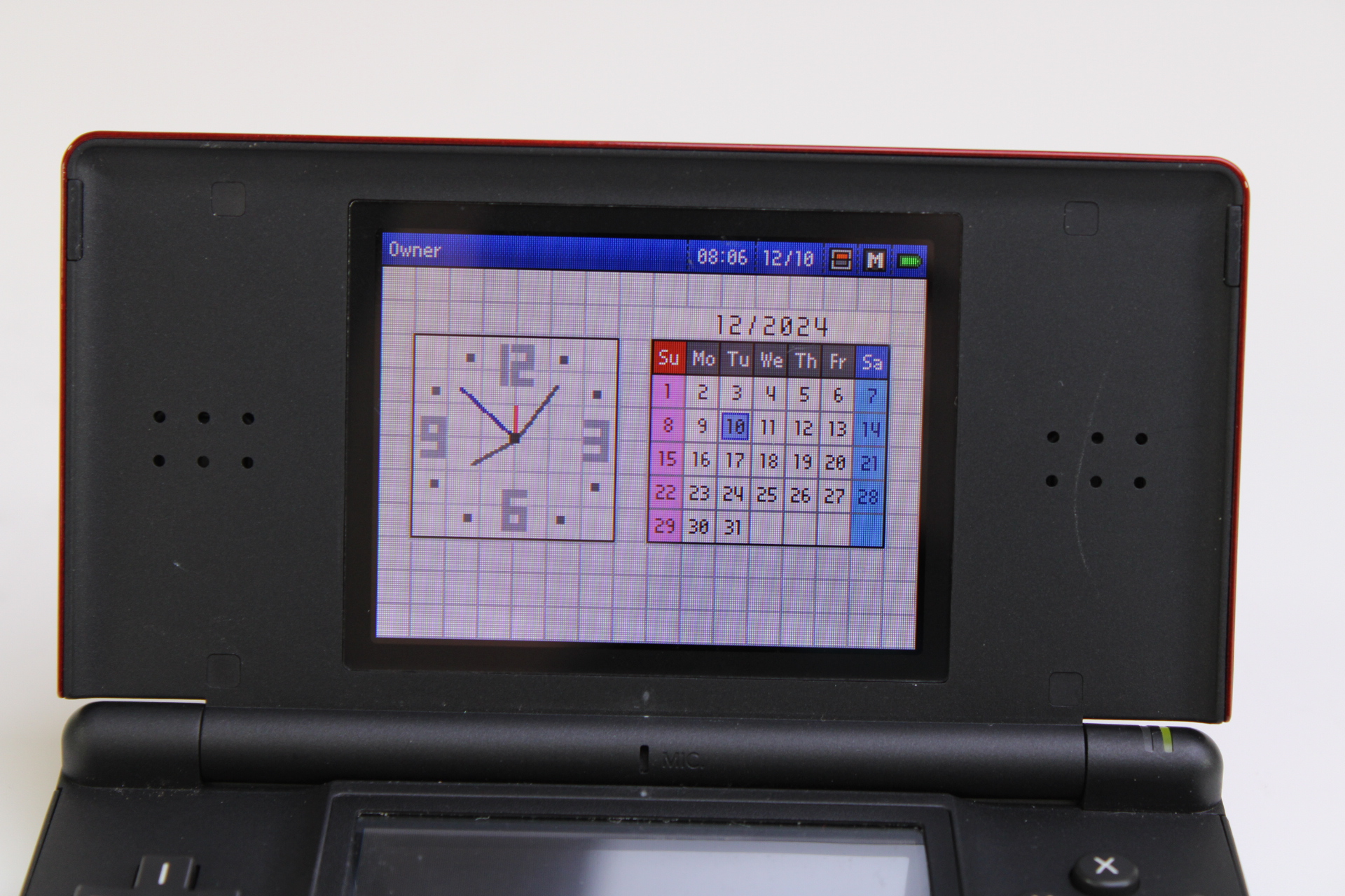 Nintendo DS Lite USG-001 Dual-Screen Portable Handheld Gaming System - 8094