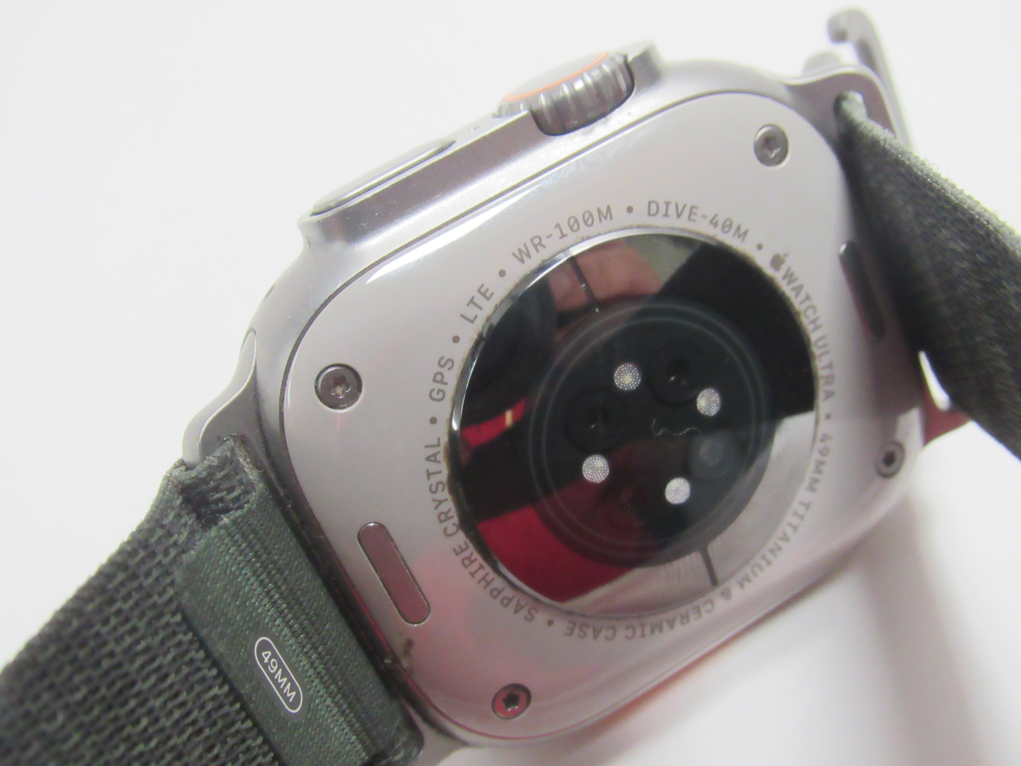 Apple Watch Ultra WR-100M Titanium/ Ceramic Case Dive 49mm