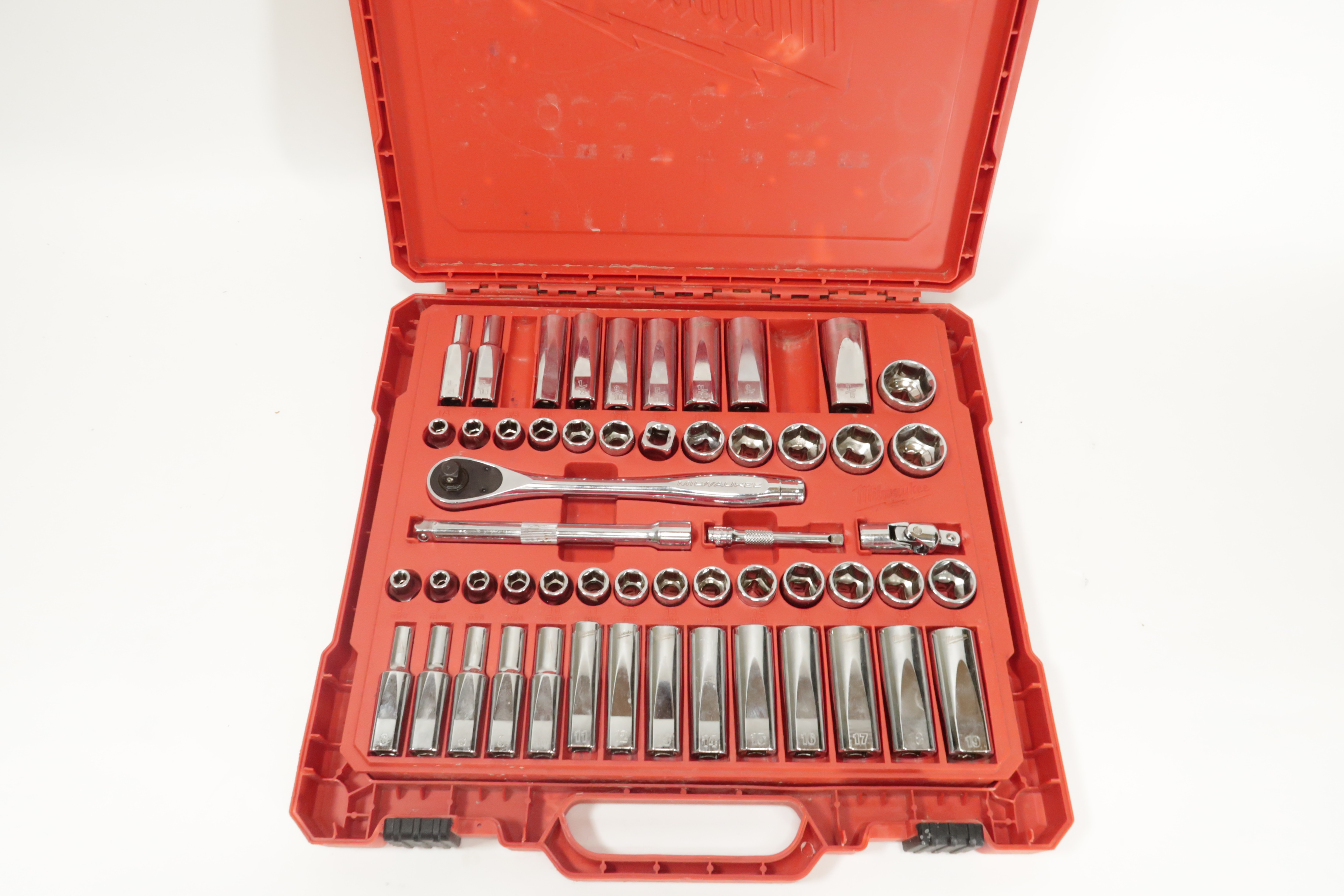 Milwaukee 48-22-9008 3/8" Drive 54pc Ratchet Socket Set