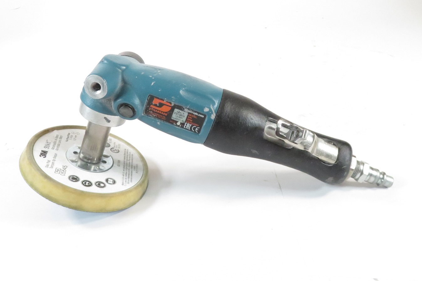 Dynabrade 52635 5" (125 mm) Dia. Pneumatic Right Angle Disc Sander