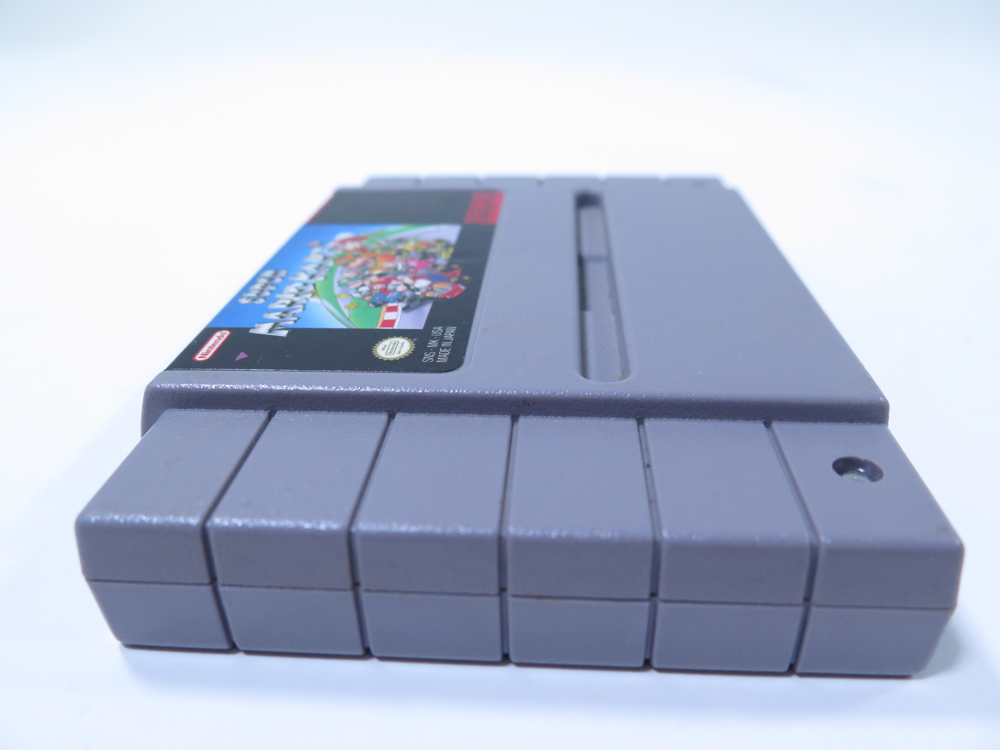 Nintendo Super Nintendo Super Mario Kart Video Game Cartridge 0065