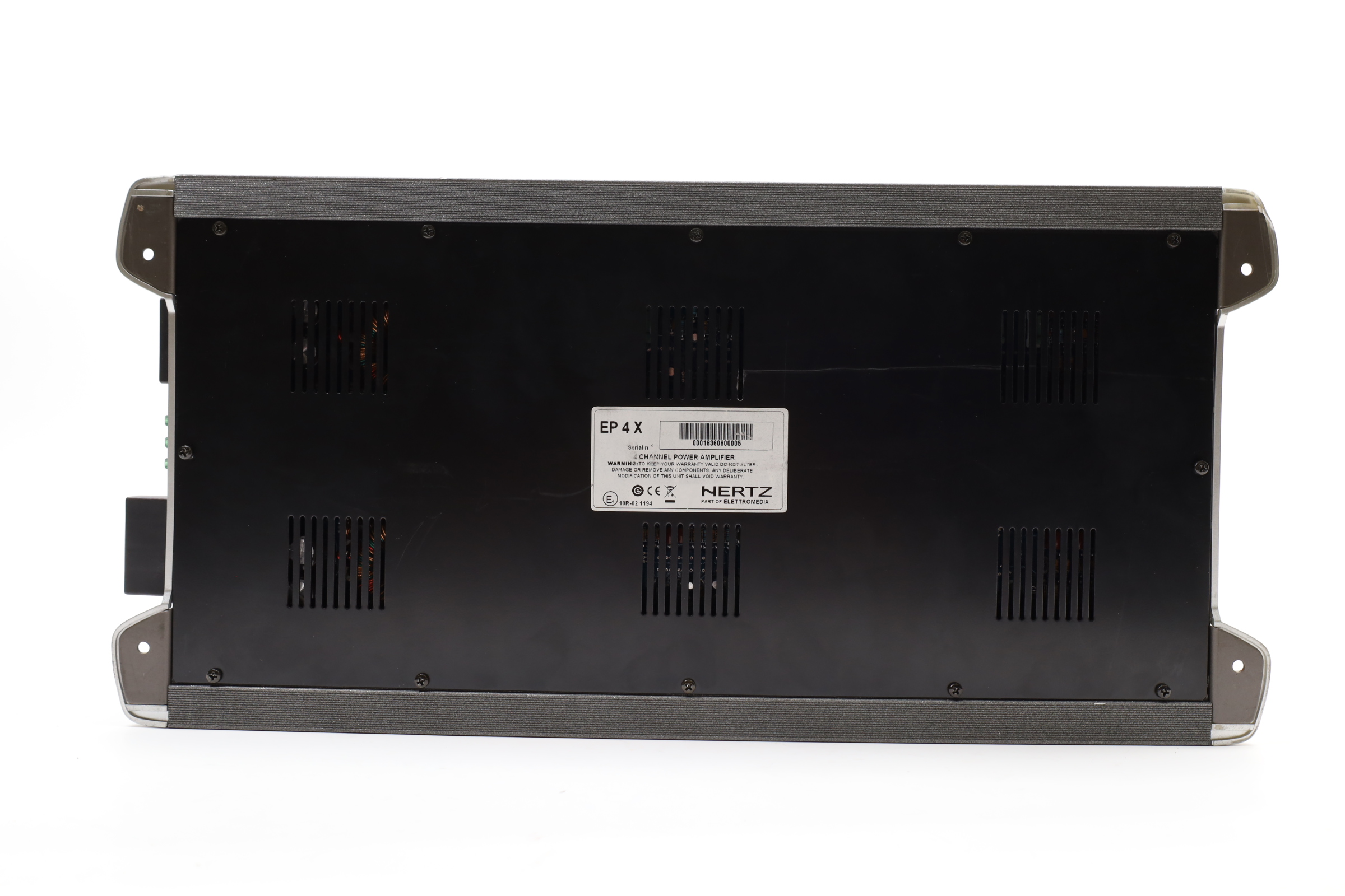 Hertz EP4X 640 Watt 4-Channel Car Amplifier