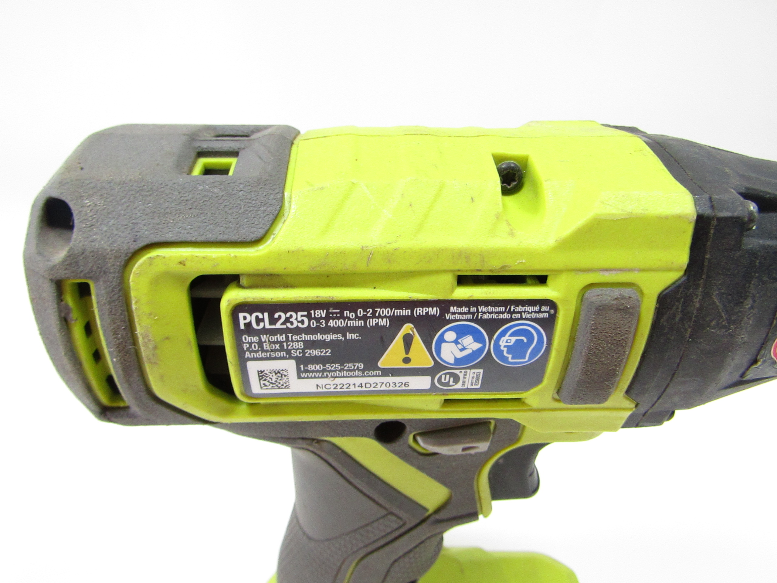 Ryobi ONE + PCL235 18V 1/4" Cordless Impact Driver