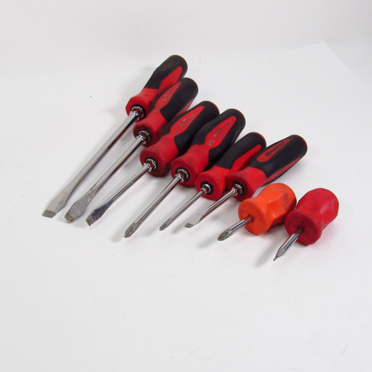 Snap-on Tools SGDX80BR USA 8-Piece Combination Screwdriver Set - See ...