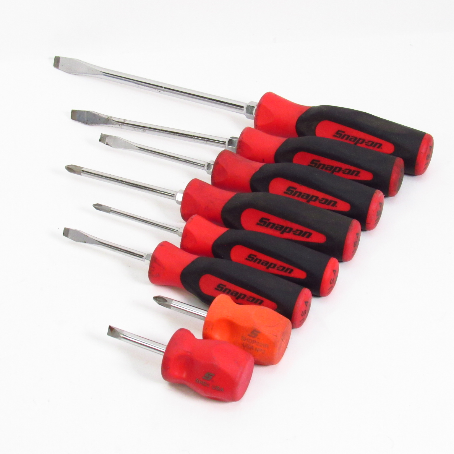 Snap-on Tools SGDX80BR USA 8-Piece Combination Screwdriver Set - See ...