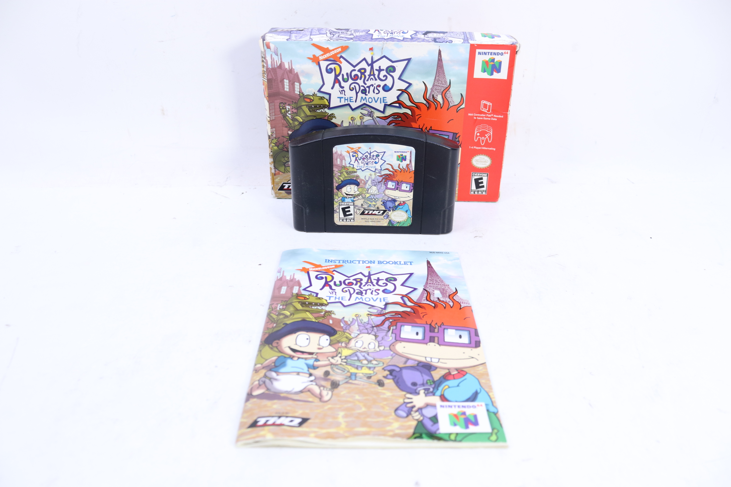 Nintendo NUS-P-NRKE Rugrats In Paris: The Movie For Nintendo 64