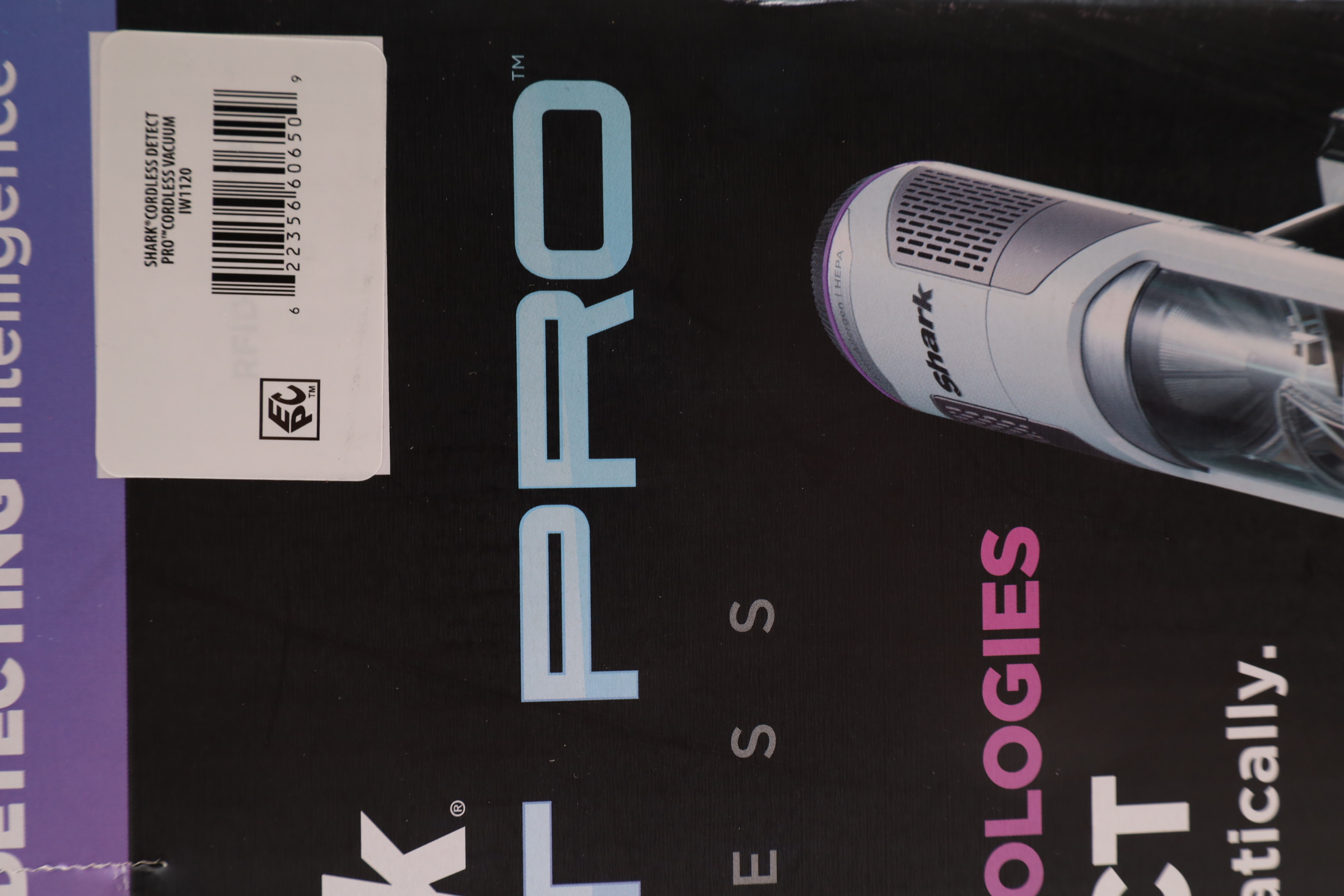 Shark Detect Pro IW1120 Multi-Surface Brushroll Cordless Stick Vacuum