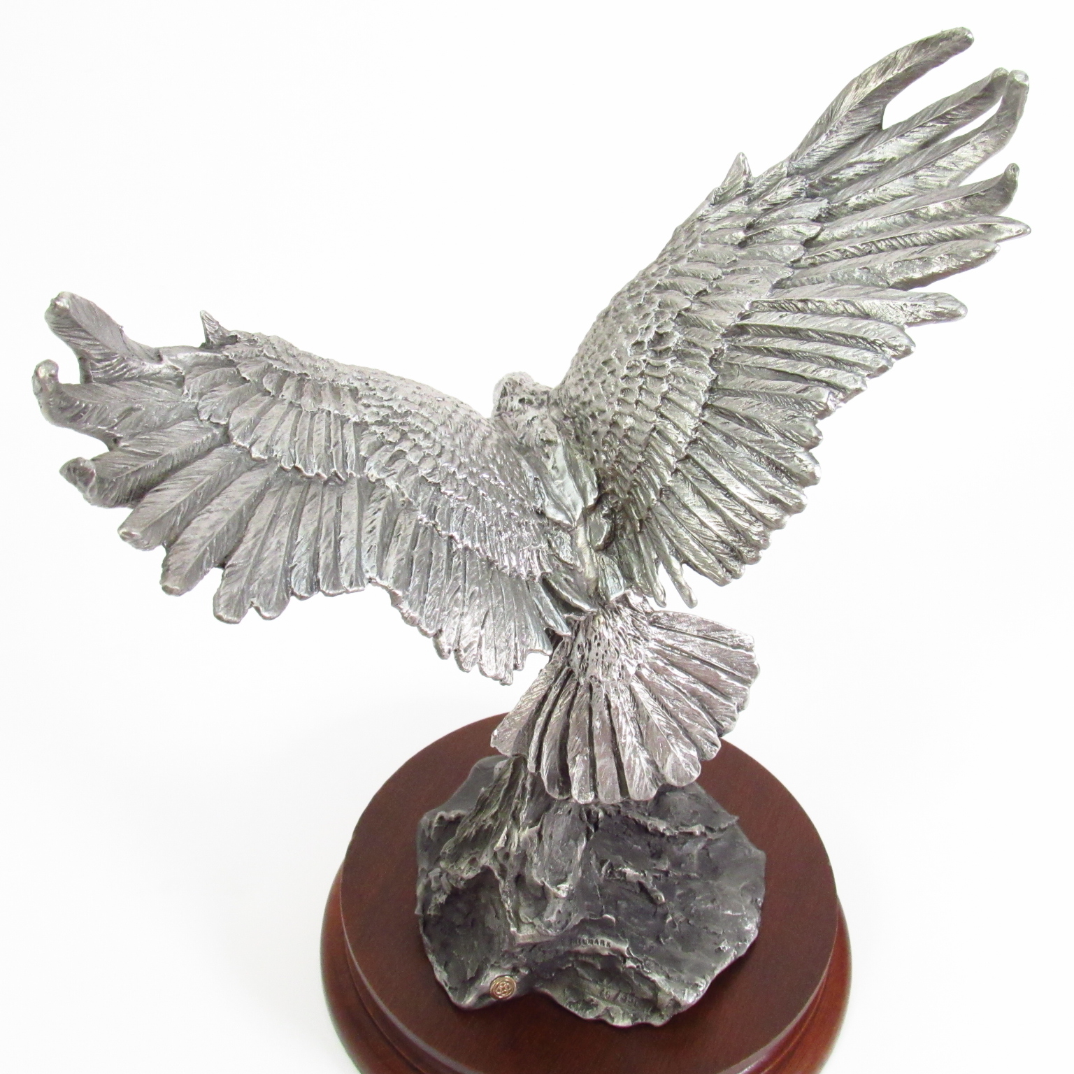 Chilmark 1988 Majesty Fine Pewter USA Eagle Sculpture Figure - 76/3500