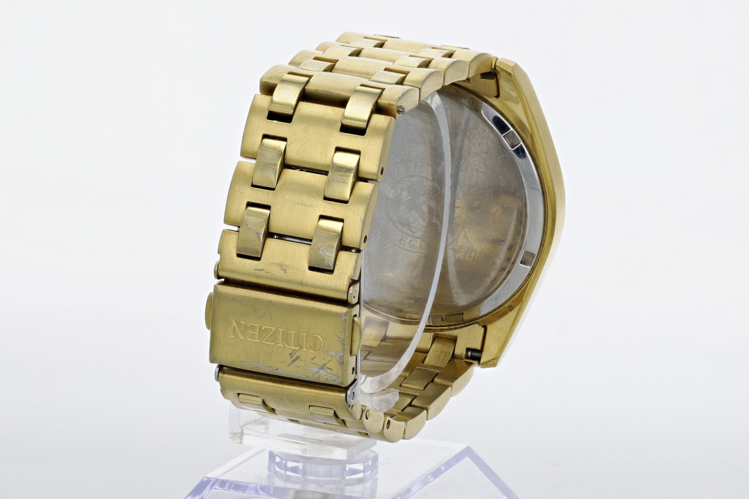 Citizen Corso Peyton Diamond Accent Blue Dial Stainless Steel Men's ...