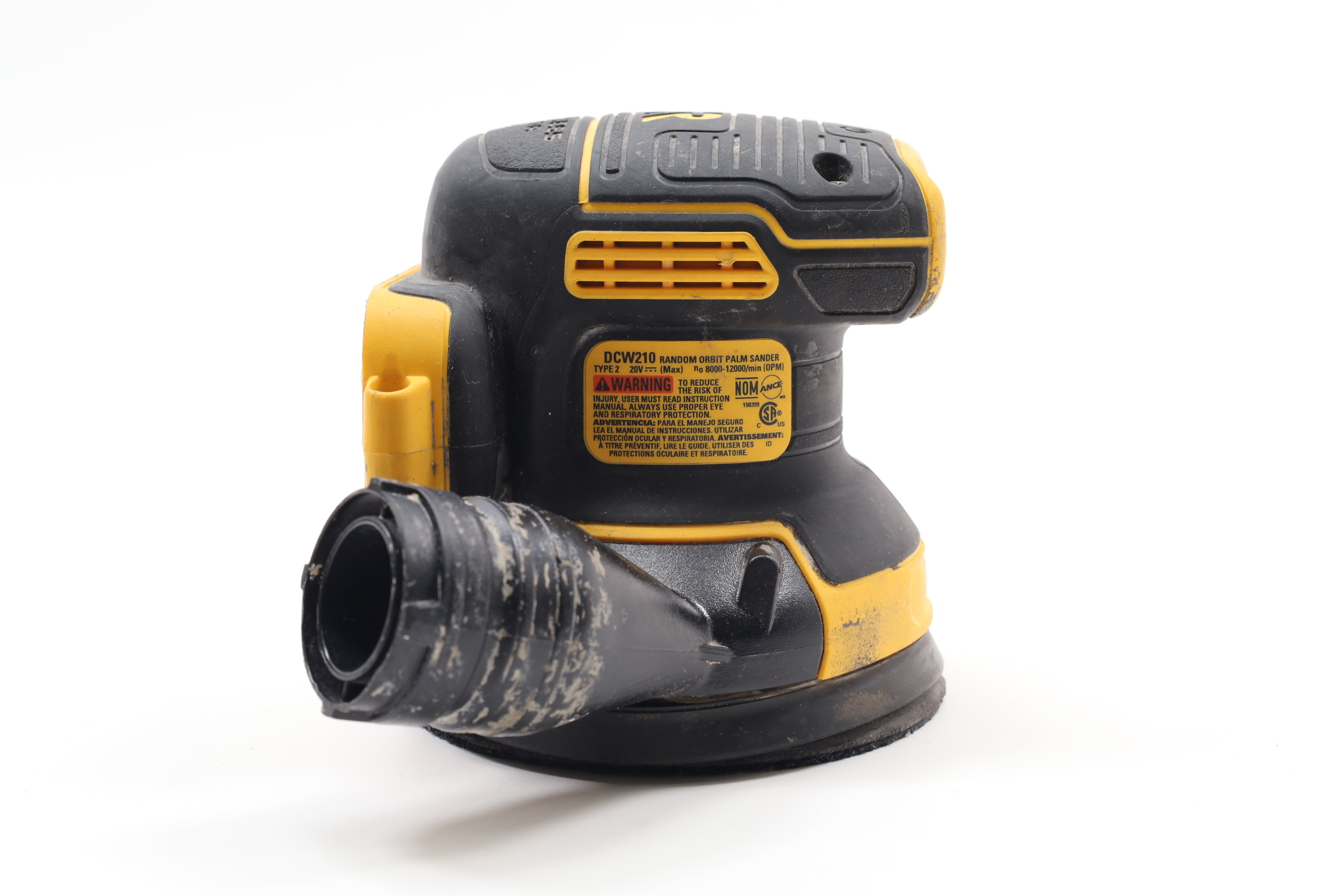 DeWalt DCW210 20V MAX XR Cordless Brushless 5" Random Orbital Sander