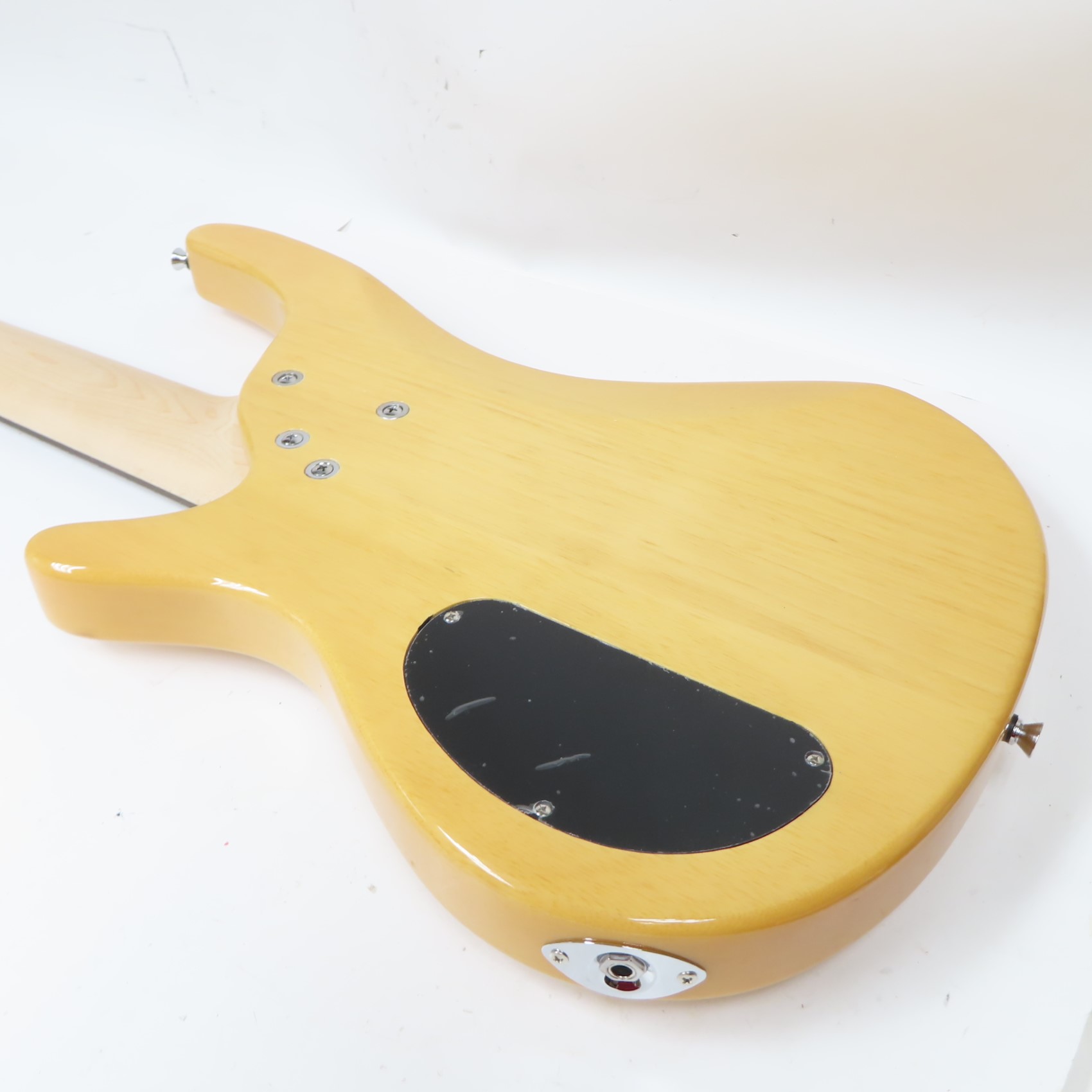 Kona Guitars KE5BN Solid Body 5-String Electric Bass Guitar - Natural