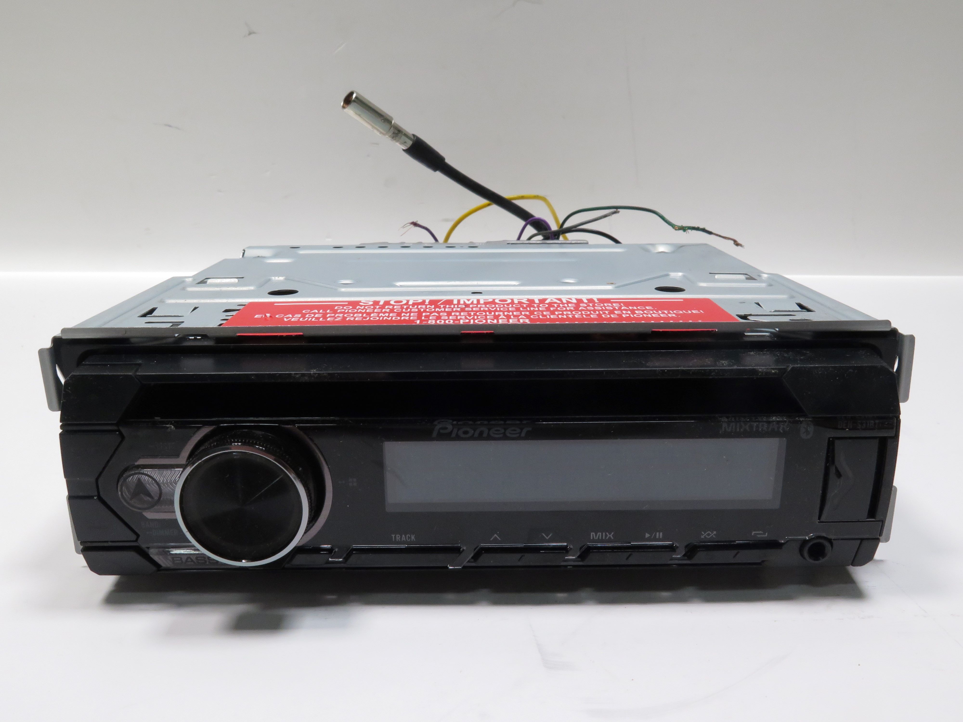 Pioneer DEH-S31BT Single-DIN CD Bluetooth Receiver 6214