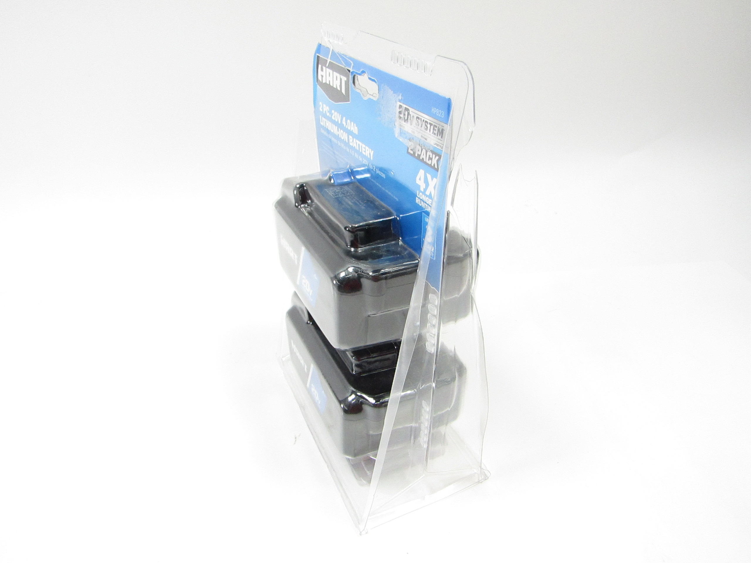 HART HPB23 2-Pack 20V 4.0AH Lithium Ion Power Tool Batteries