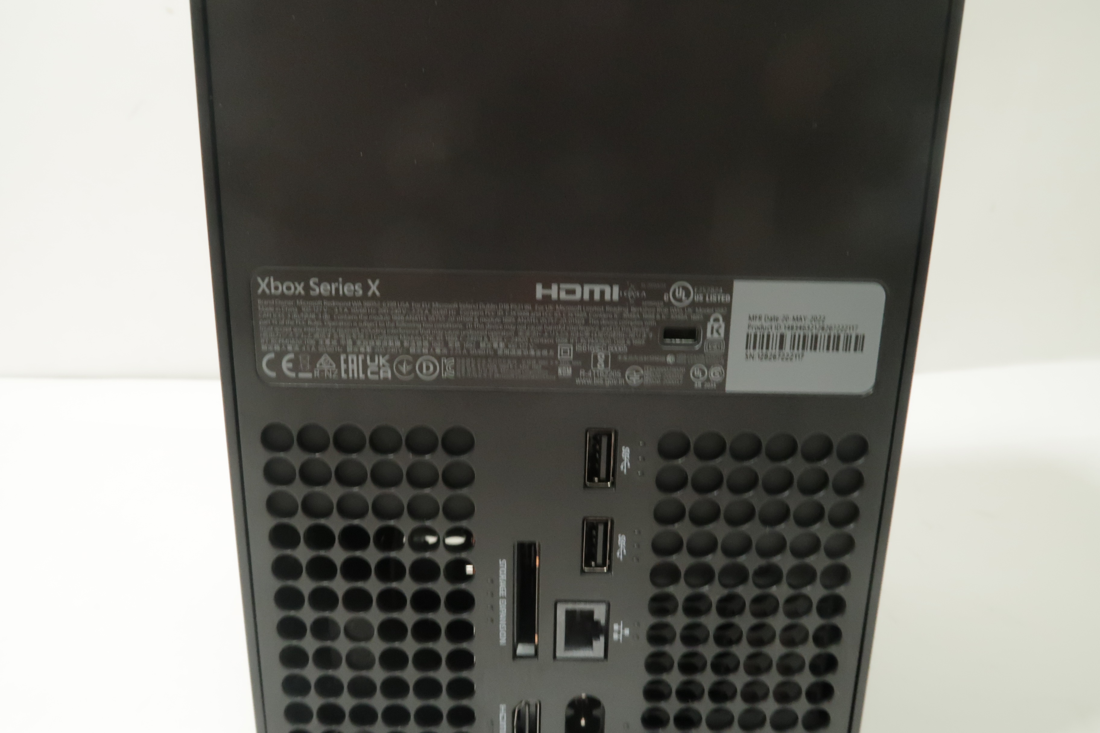 Microsoft Xbox Series X 1882 4K 1TB SSD Black Body Home Video Game ...