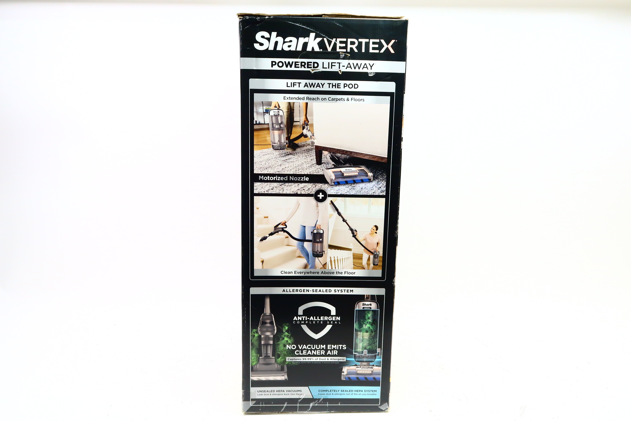 Shark AZ2002 Vertex DuoClean PowerFin Corded Upright Vacuum
