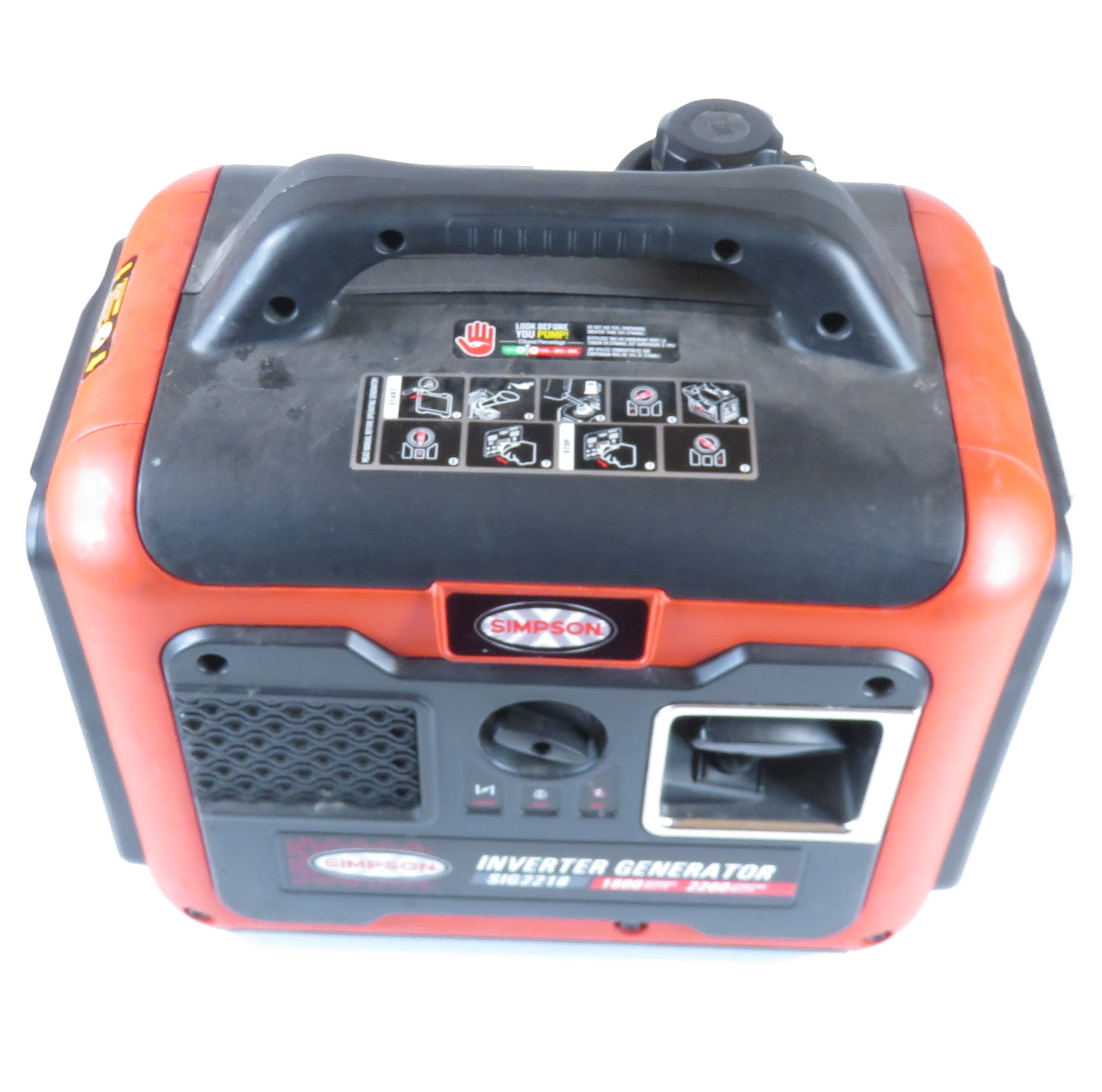 Simpson SIG2218 Gasoline-Powered Portable 2200-Watt Inverter Generator