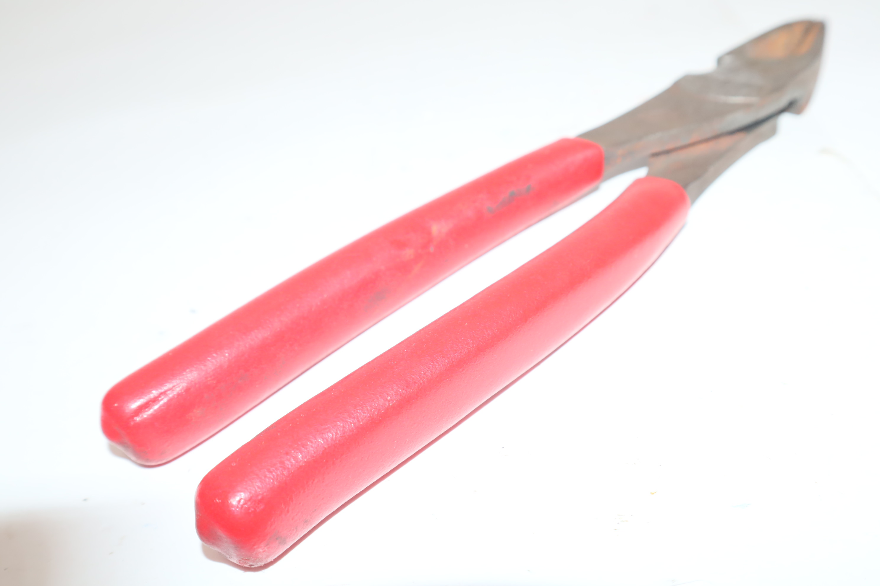 Snap-on Tools 388ACF 8" VectorEdge High-Leverage Diagonal Wire Cutter (Red)