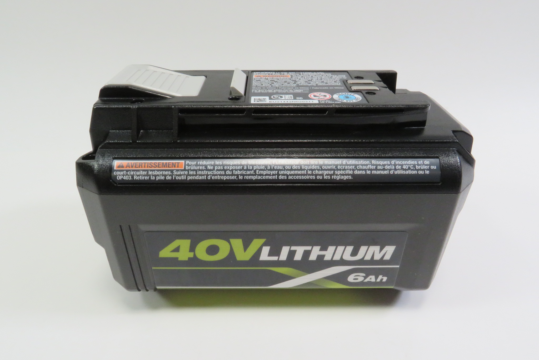 Ryobi OP40603 40V Lithium-ion 6Ah Battery
