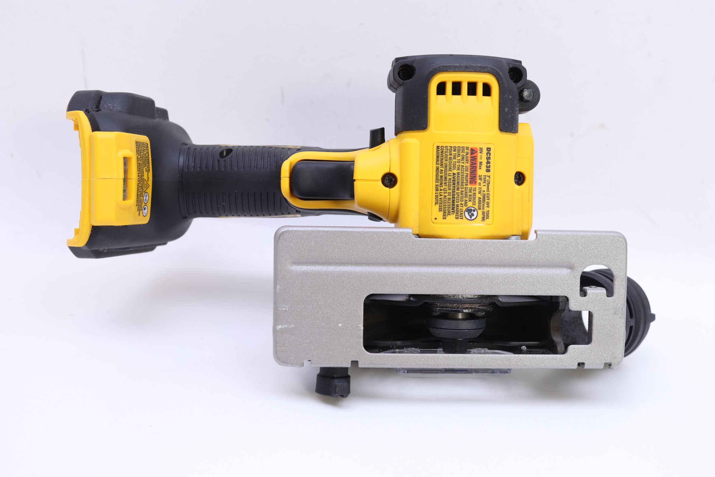 DeWalt DCS438 20V XR Lithium Ion Cordless 3" Cut-Off Tool