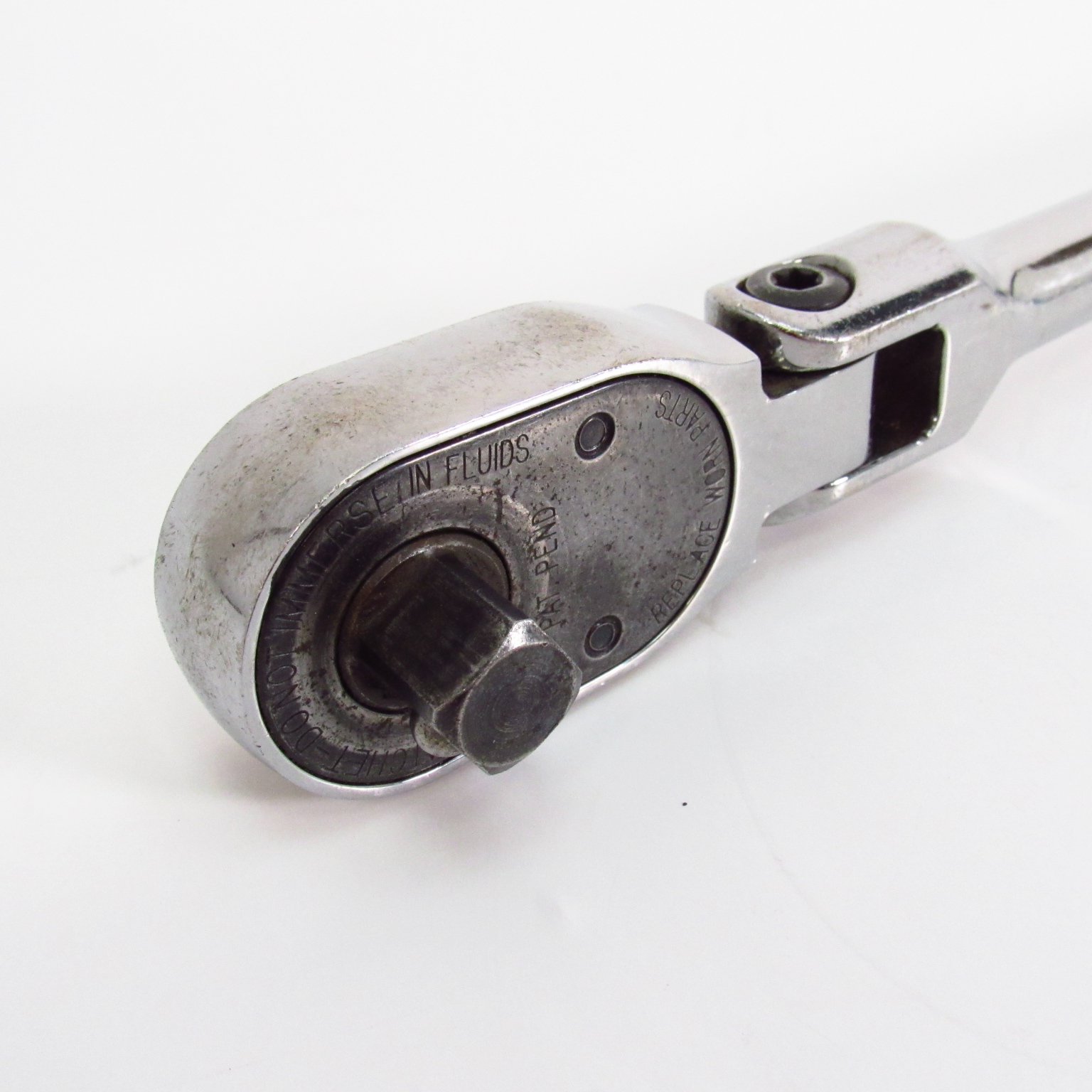 Snap-on Tools SHLF80A 1/2'' Drive Soft Grip Flex-Head Ratchet - Red ...