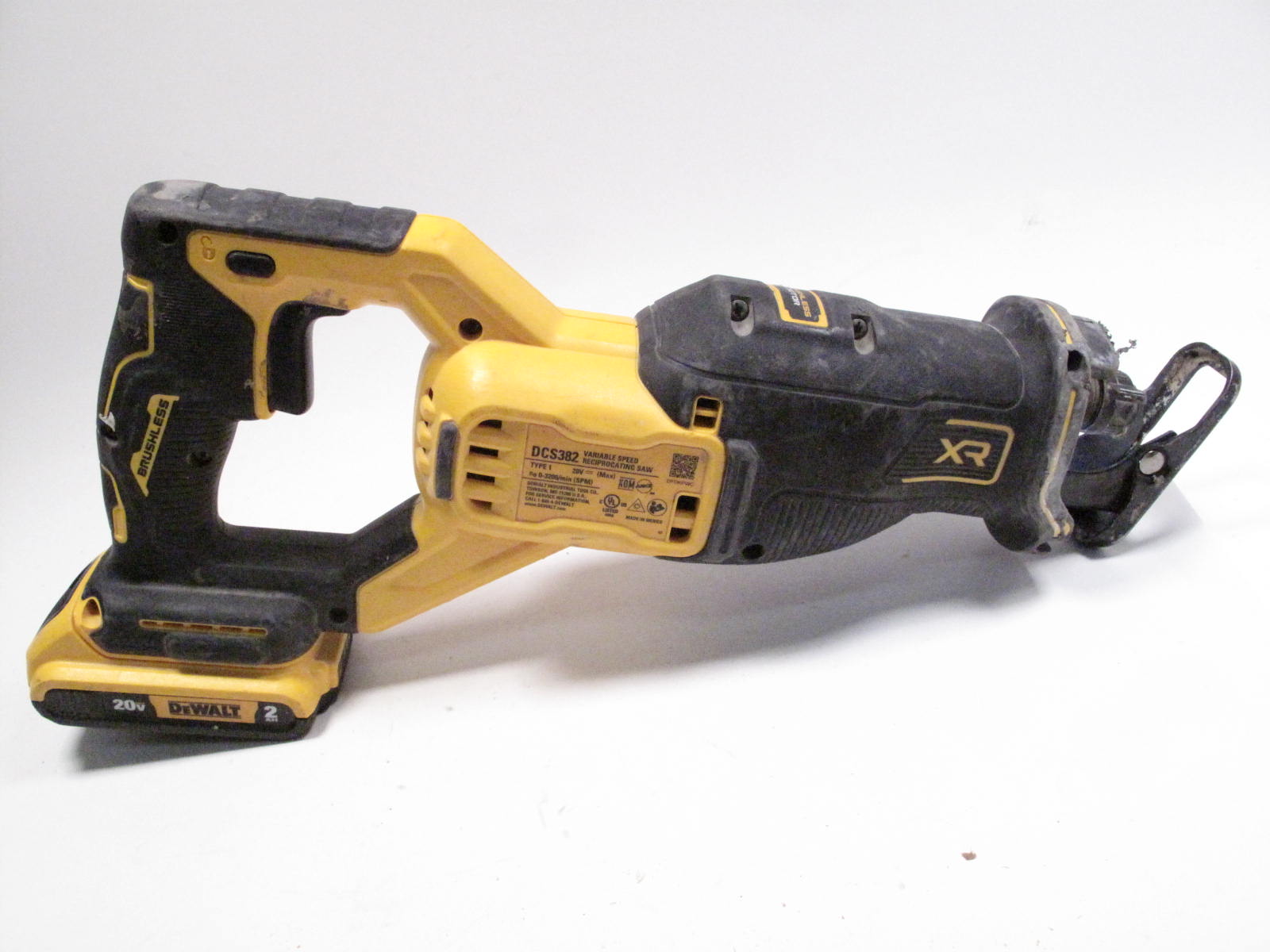 DeWalt DCS382 20V Cordless Reciprocating Saw Tool/Battery Only