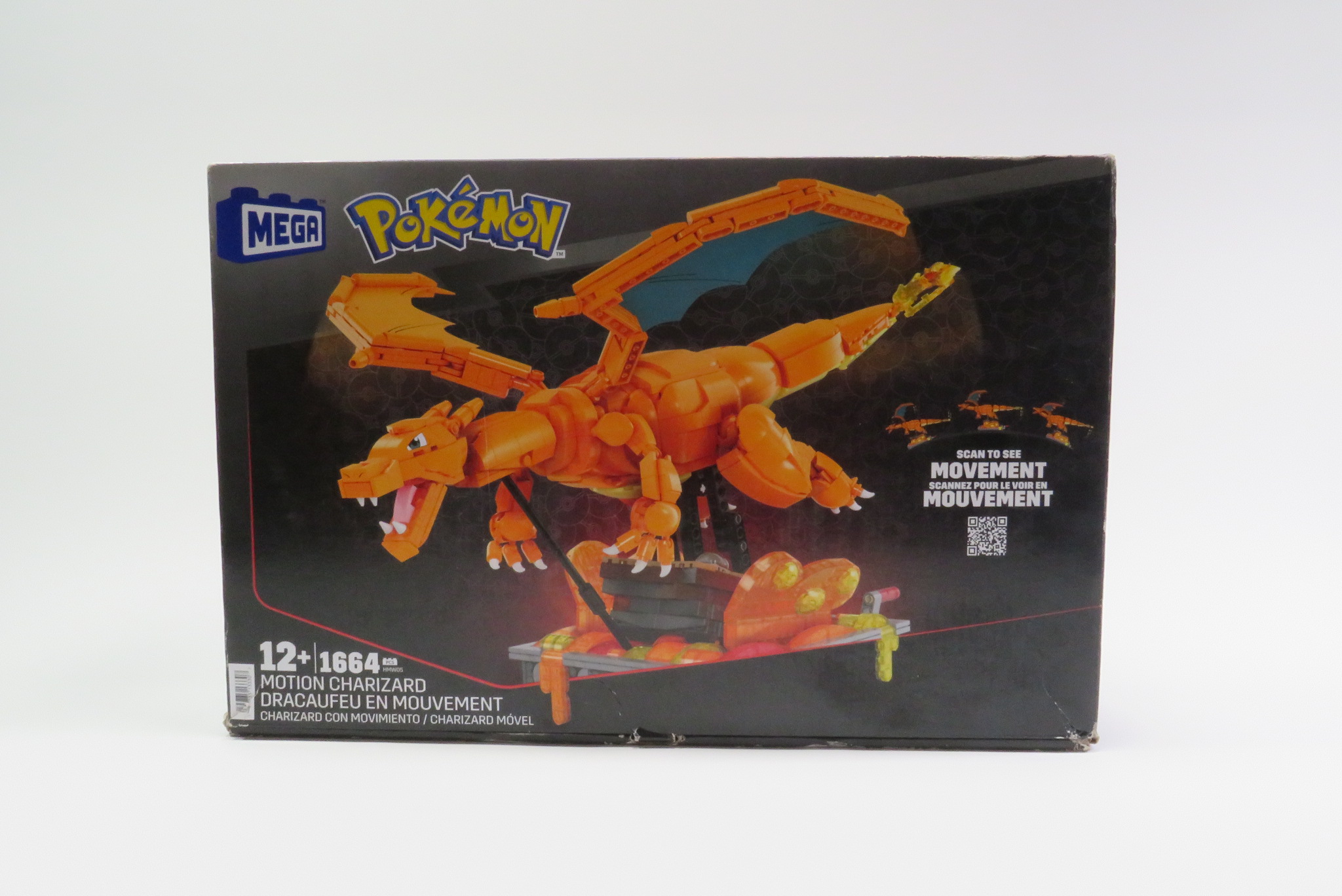 MEGA Pokemon Motion Charizard 1664-Piece Action Figure Building Toy