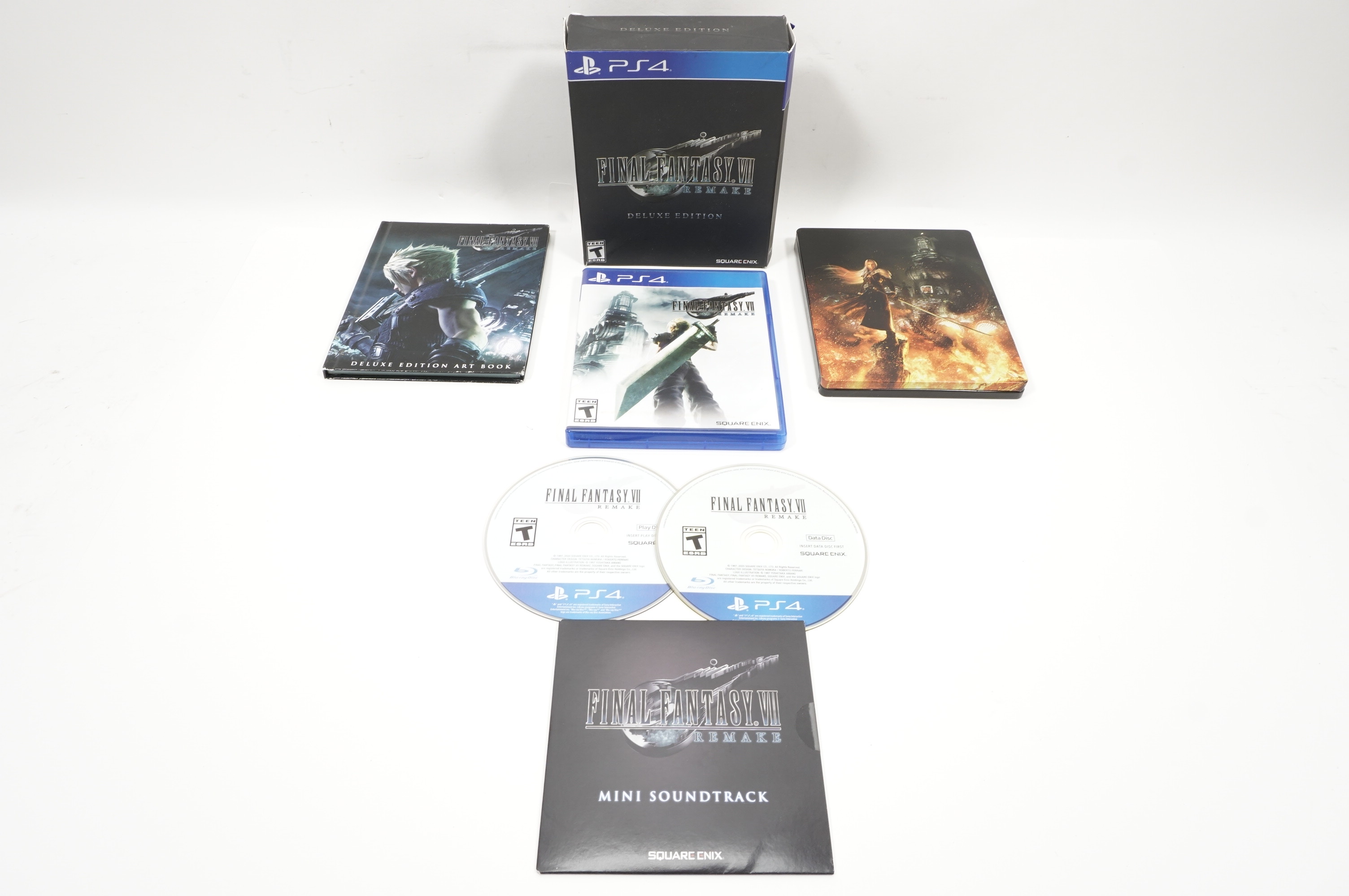 Sony PlayStation 4 - Final Fantasy VII Remake Deluxe Edition Game Disk