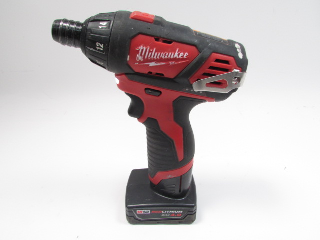 Milwaukee 2401-20 12V 1/4" Cordless Screwdriver Tool/Battery Only