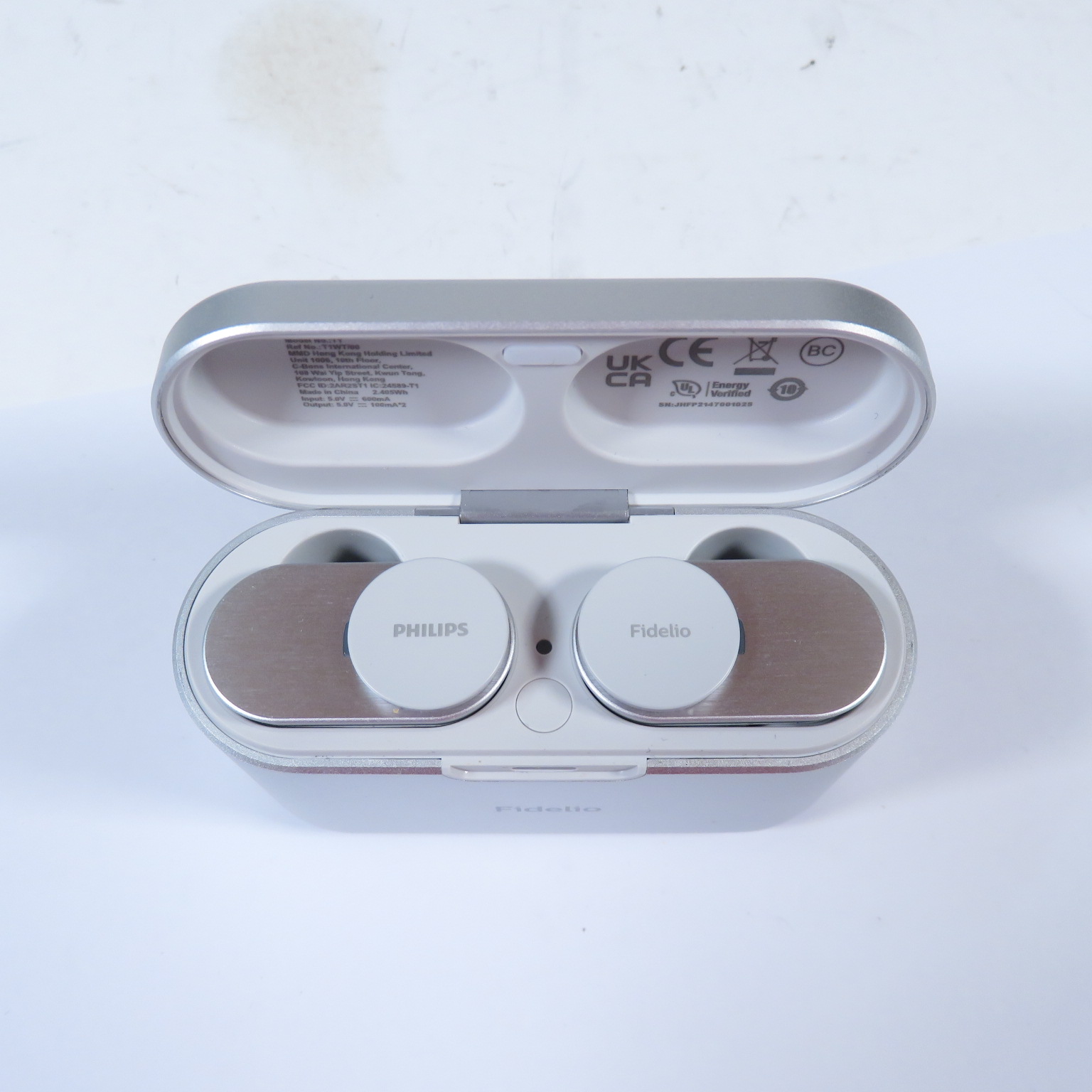 Philips Fidelio T1 Hybrid Noise-Canceling True Wireless In-Ear Headphones