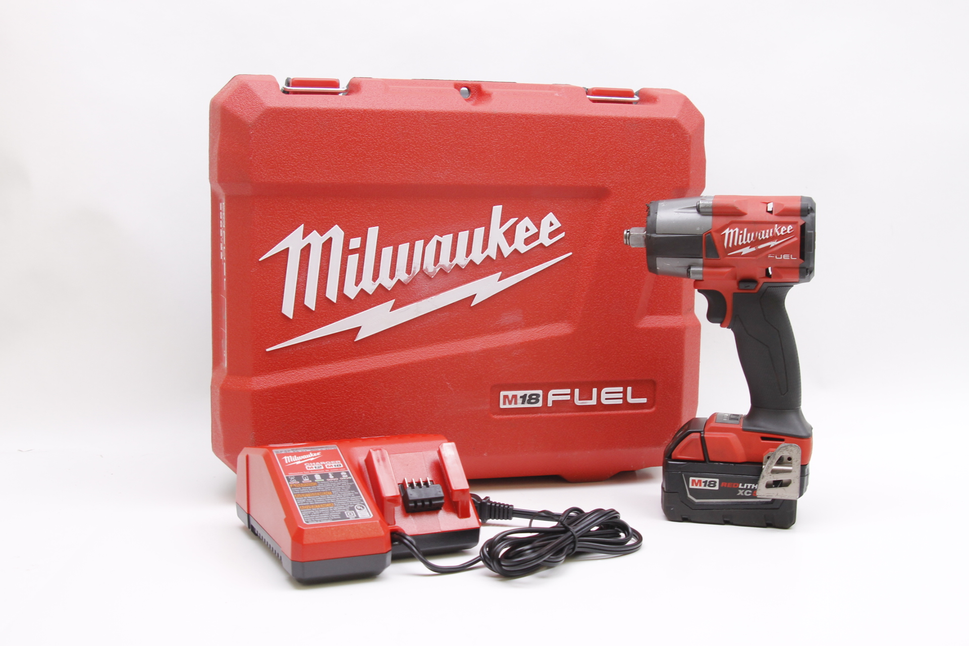 Milwaukee 2962-22 M18 FUEL GEN-2 18V Brushless Cordless 1/2" Impact ...