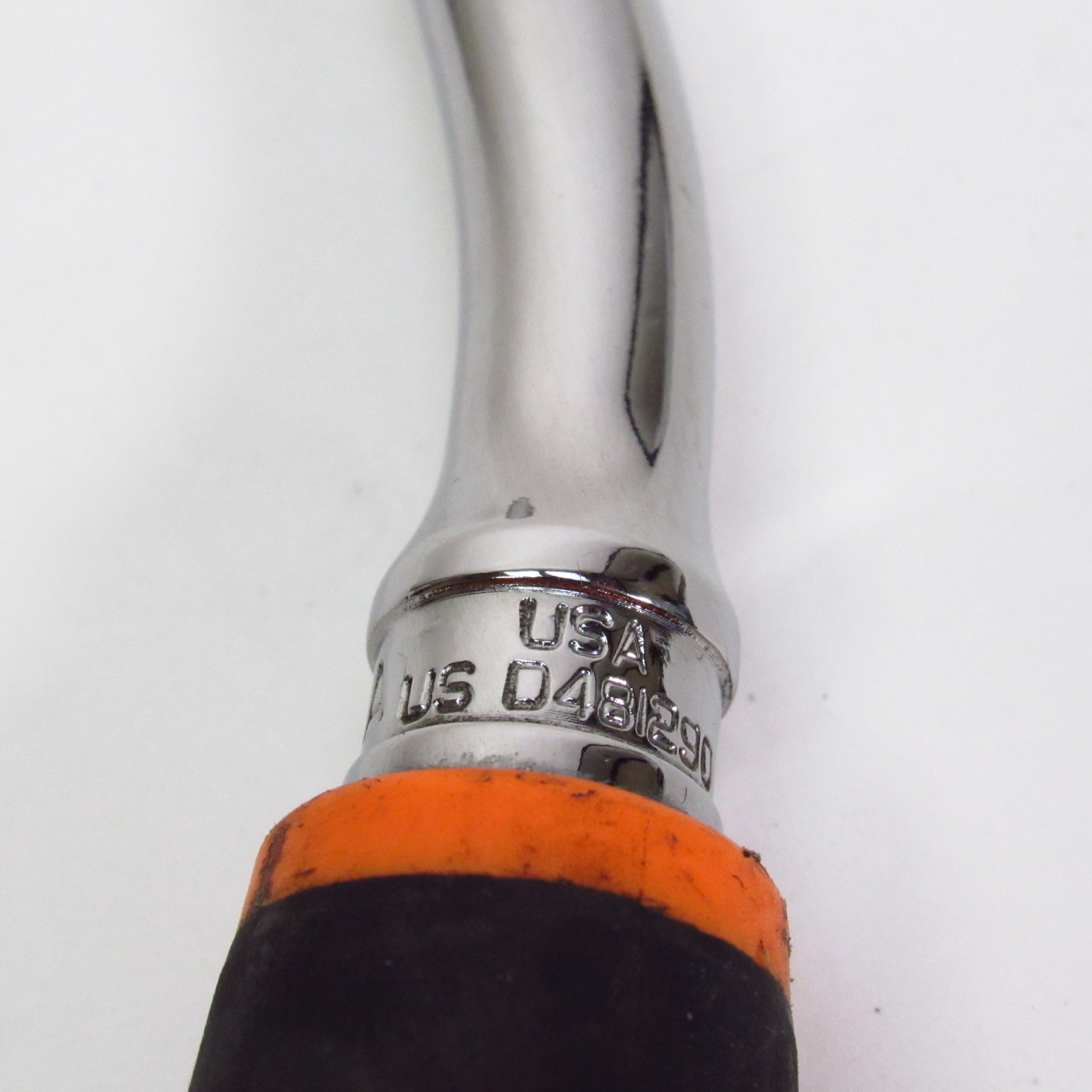 Snap-on Tools FHBF80A 3/8'' Drive Bent Handle Flex-Head Ratchet - Black ...