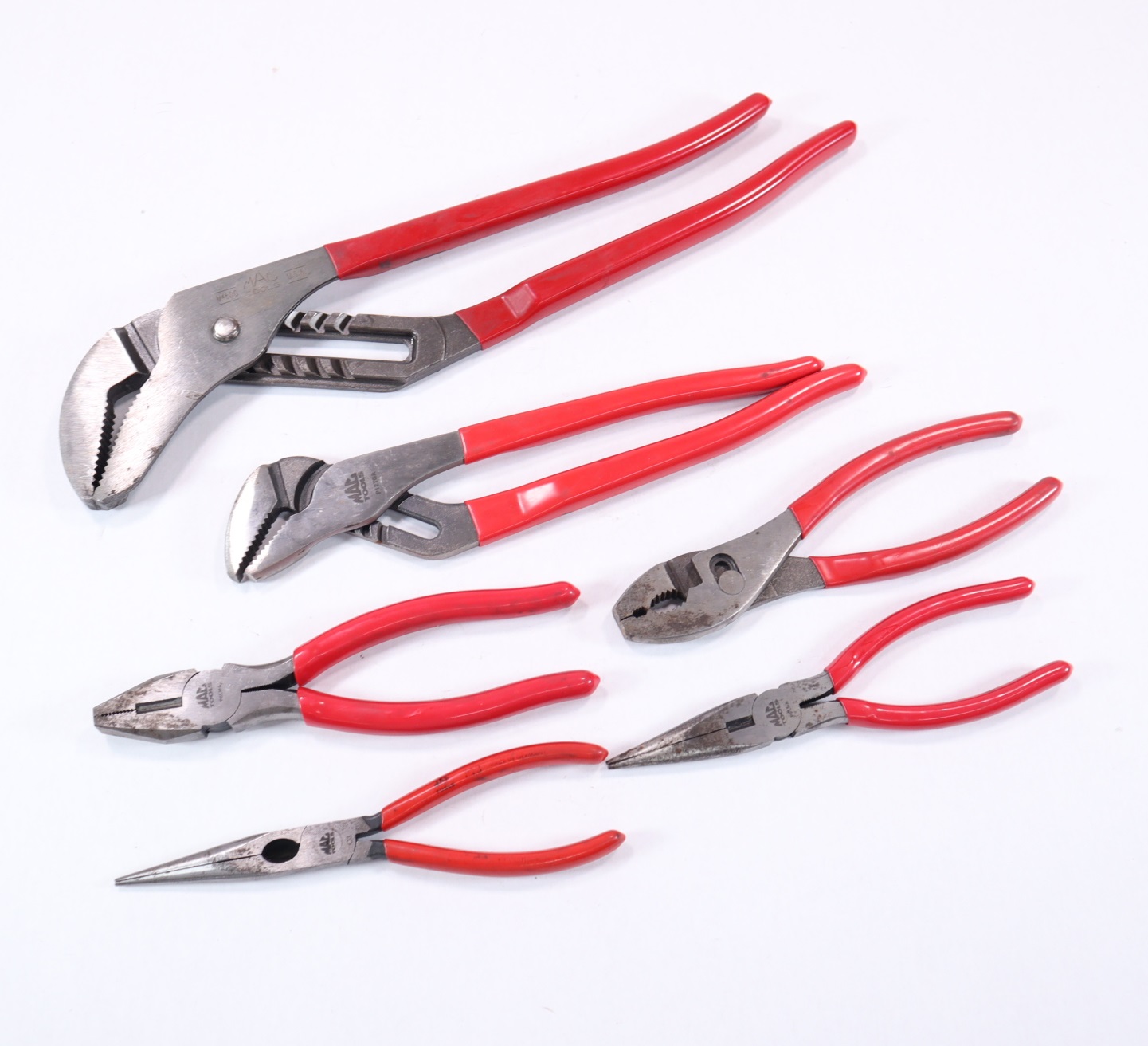 Mac Tools 6-Piece Assorted Cushion Grip Pliers Set