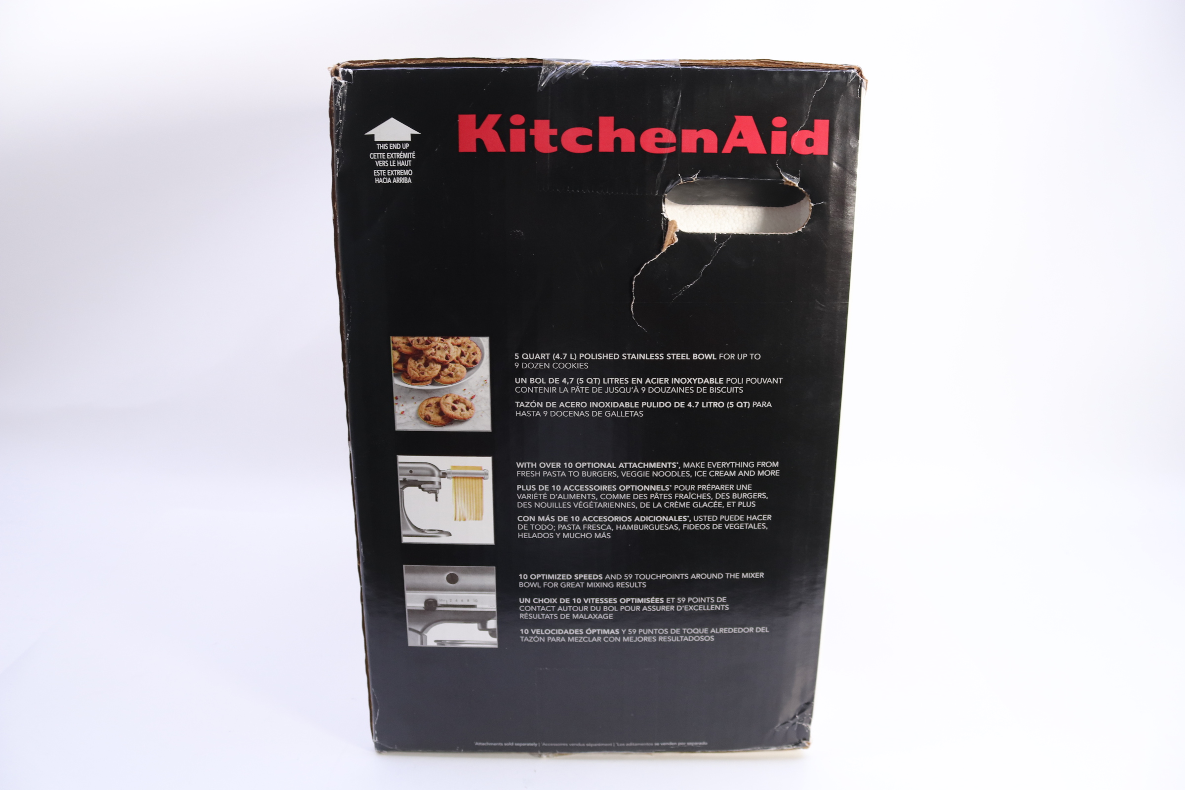 KitchenAid KSM150PSER 5-Quart Tilt-Head Stand Mixer - Red Artisan Series