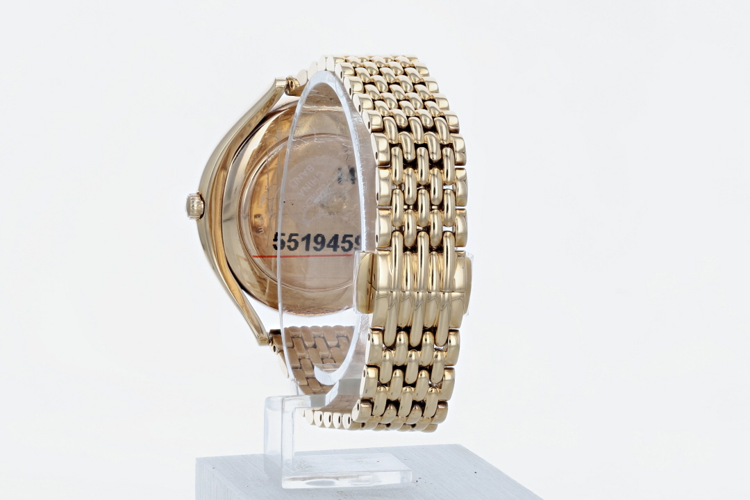 Swarovski Crystalline Aura Silver Dial Rose Gold Tone Quartz Women's ...