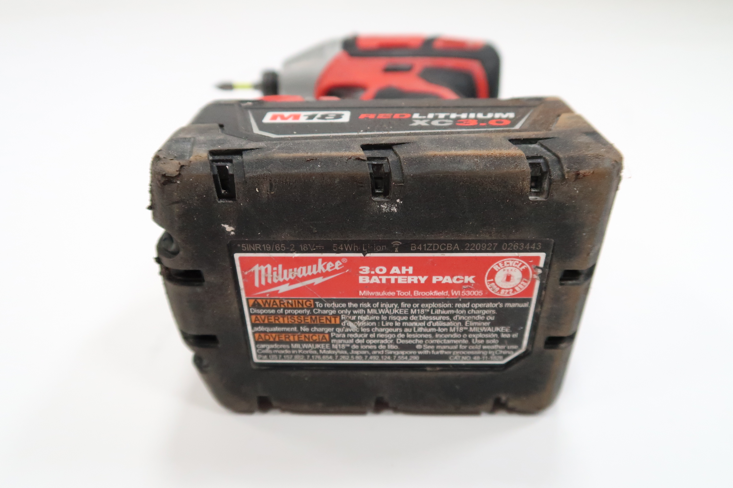 Milwaukee 2760-20 2656-20 18V Hex Impact Driver 2pc Combo Kit 1536