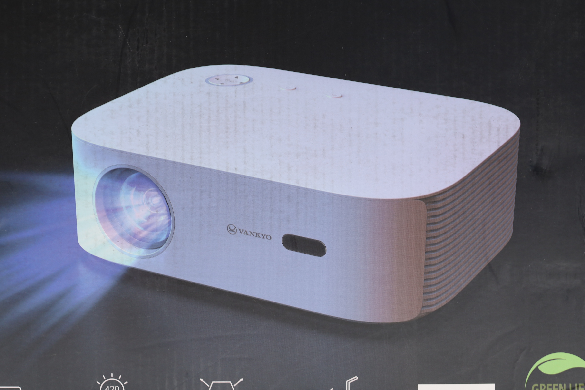 Vankyo Performance V700W 1080P Full HD 420 ANSI Lumen Bluetooth Projector