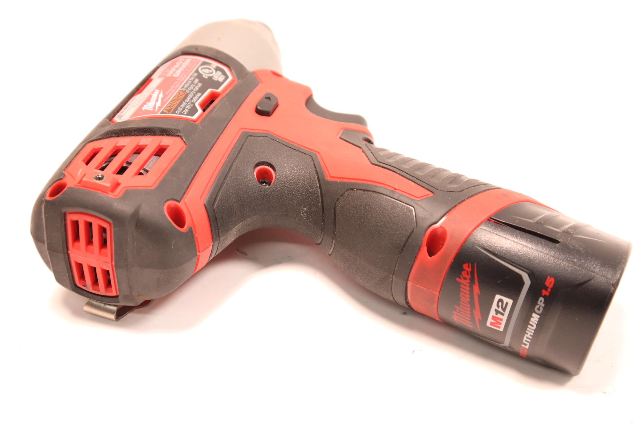 Milwaukee 2462-20 12V 1/4" Hex Cordless Impact Driver Tool/Battery Only