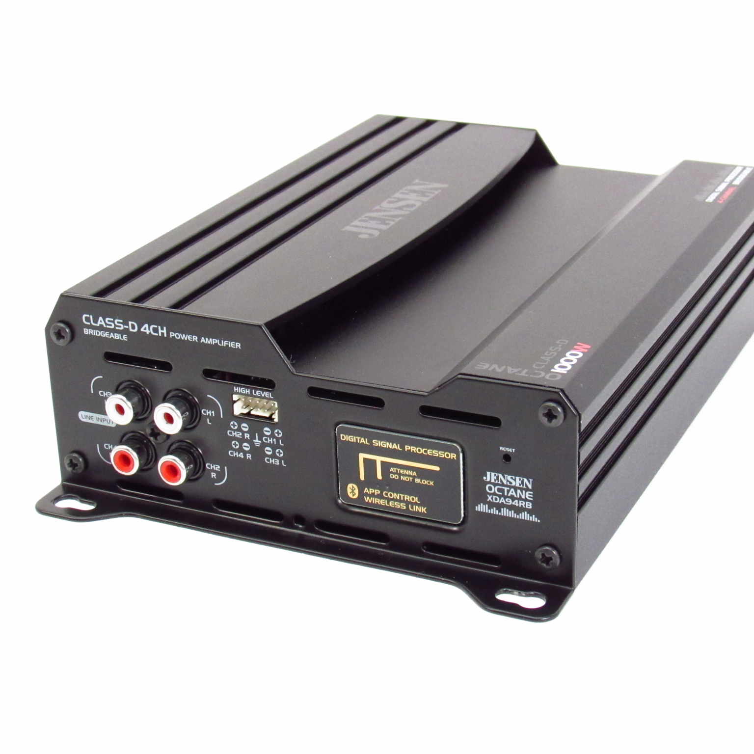 Jensen Octane XDA94RB 1000W 4-Channel Class-D Car Audio Bridgeable ...