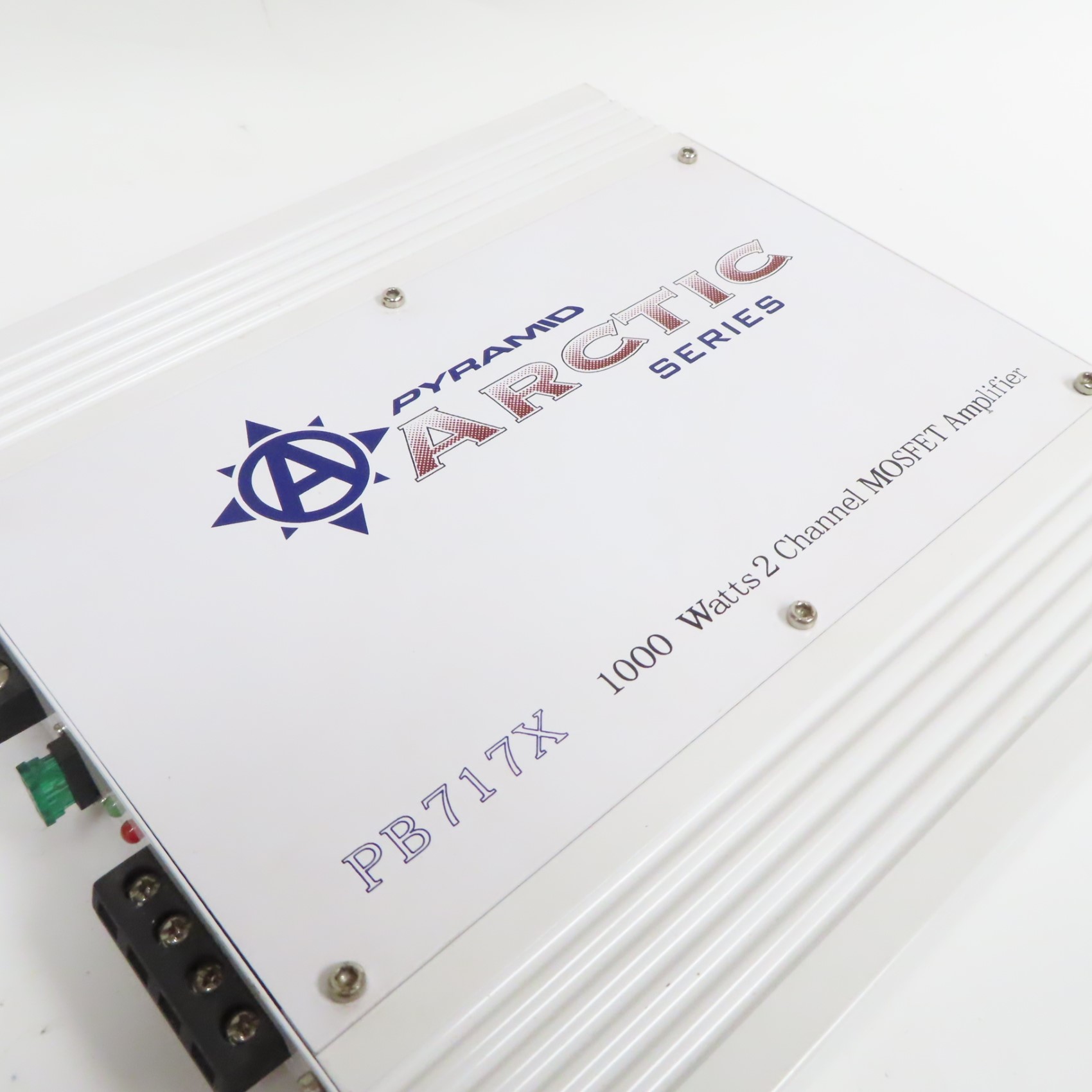Pyramid PB717X Arctic Series 1000W RMS 2-Channel Car Audio Amplifier