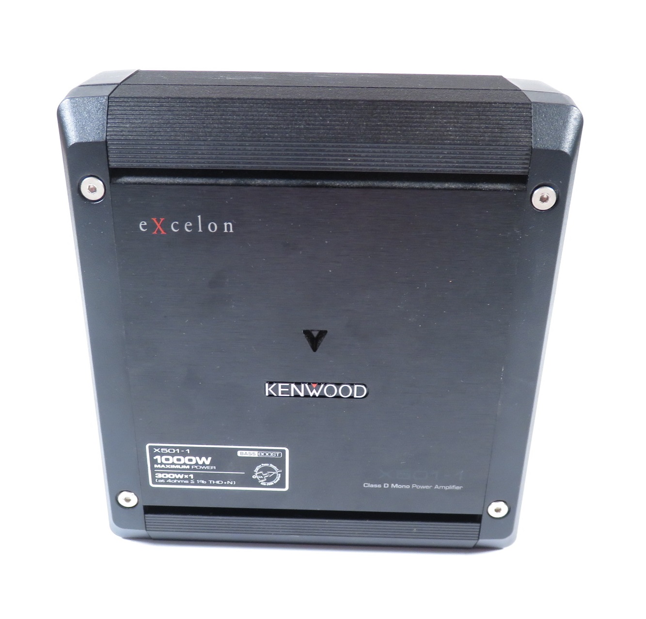 Kenwood Excelon X501-1 Class D Monoblock 300W RMS 1000W MAX Amplifier