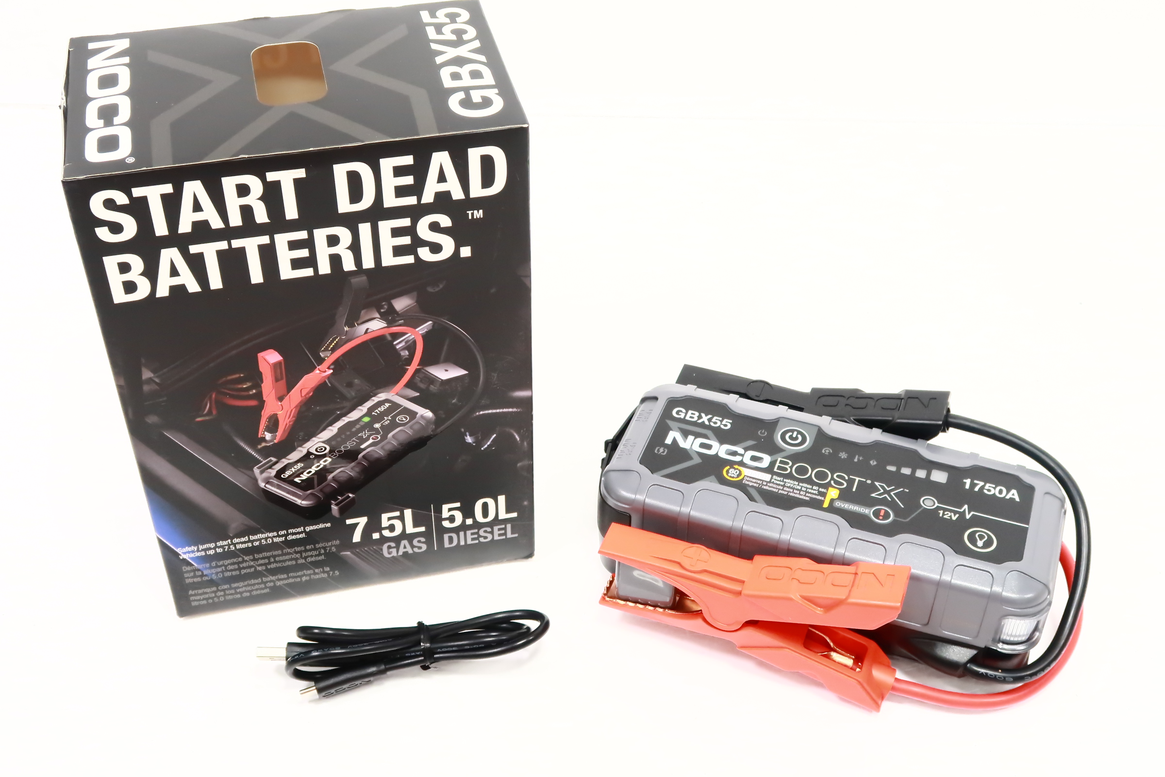 NOCO Boost X 1750A 12V UltraSafe Portable Lithium Jump Starter (GBX55)