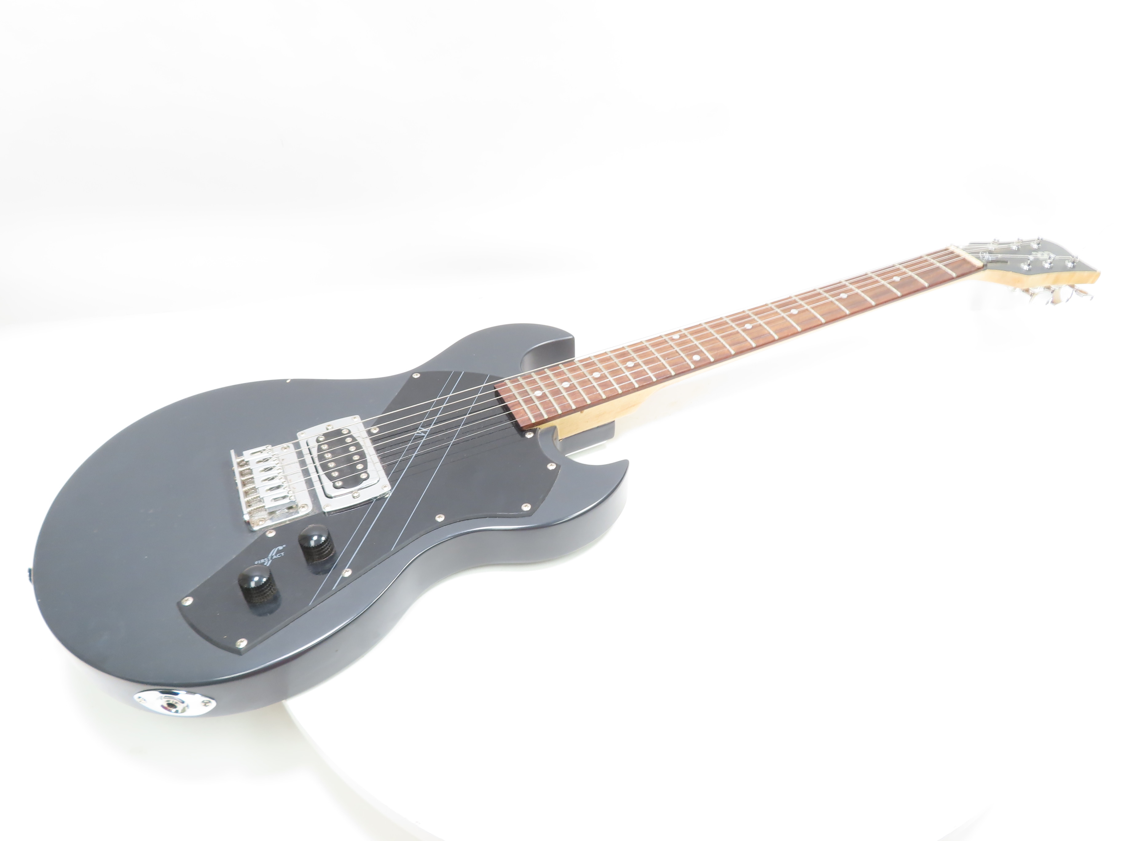 First Act 222 Solid Body 7-String Electric Guitar - Black (Local Pick ...