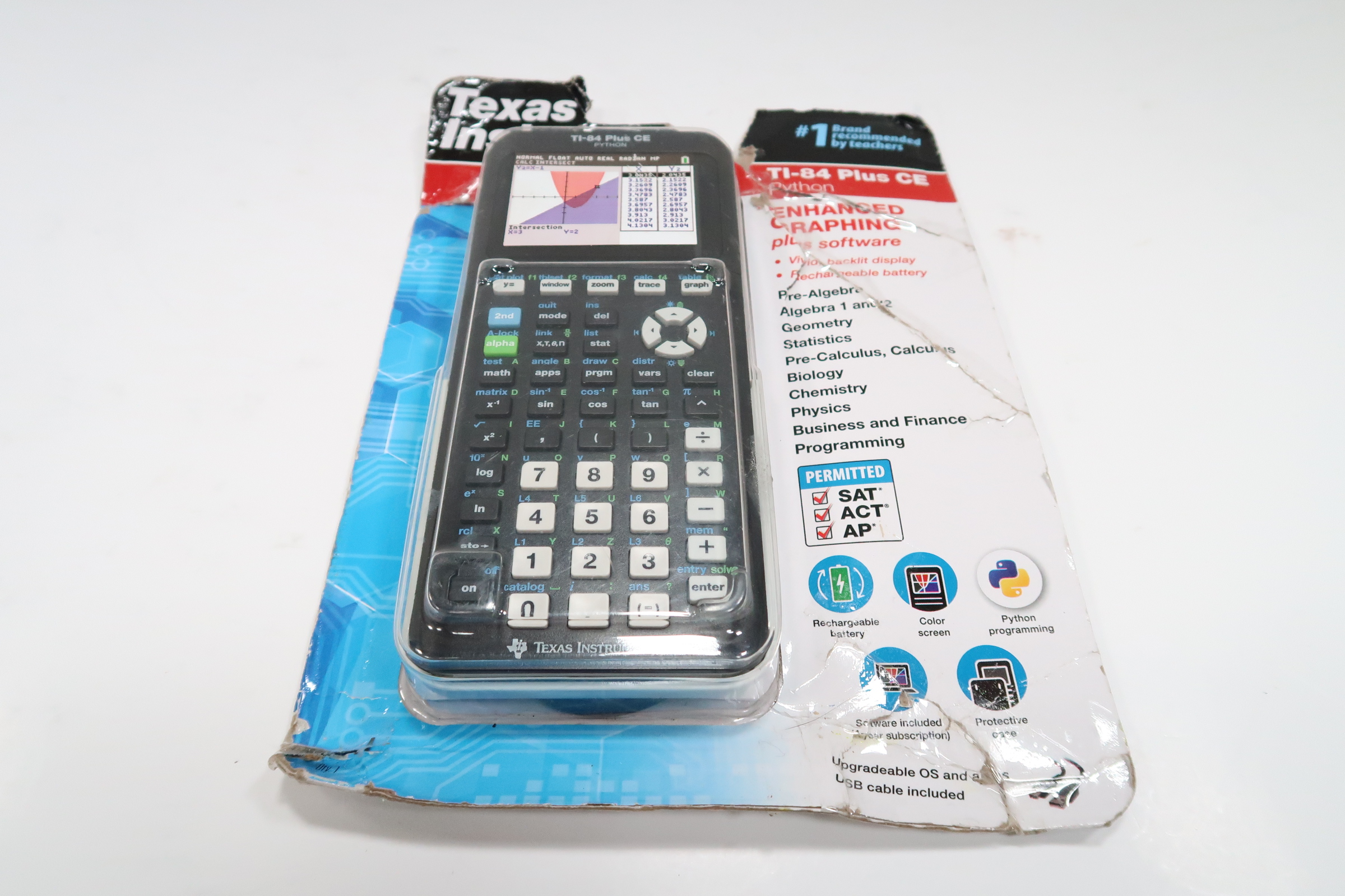 Texas Instruments Ti-84 Plus CE Graphing Calculator 1272